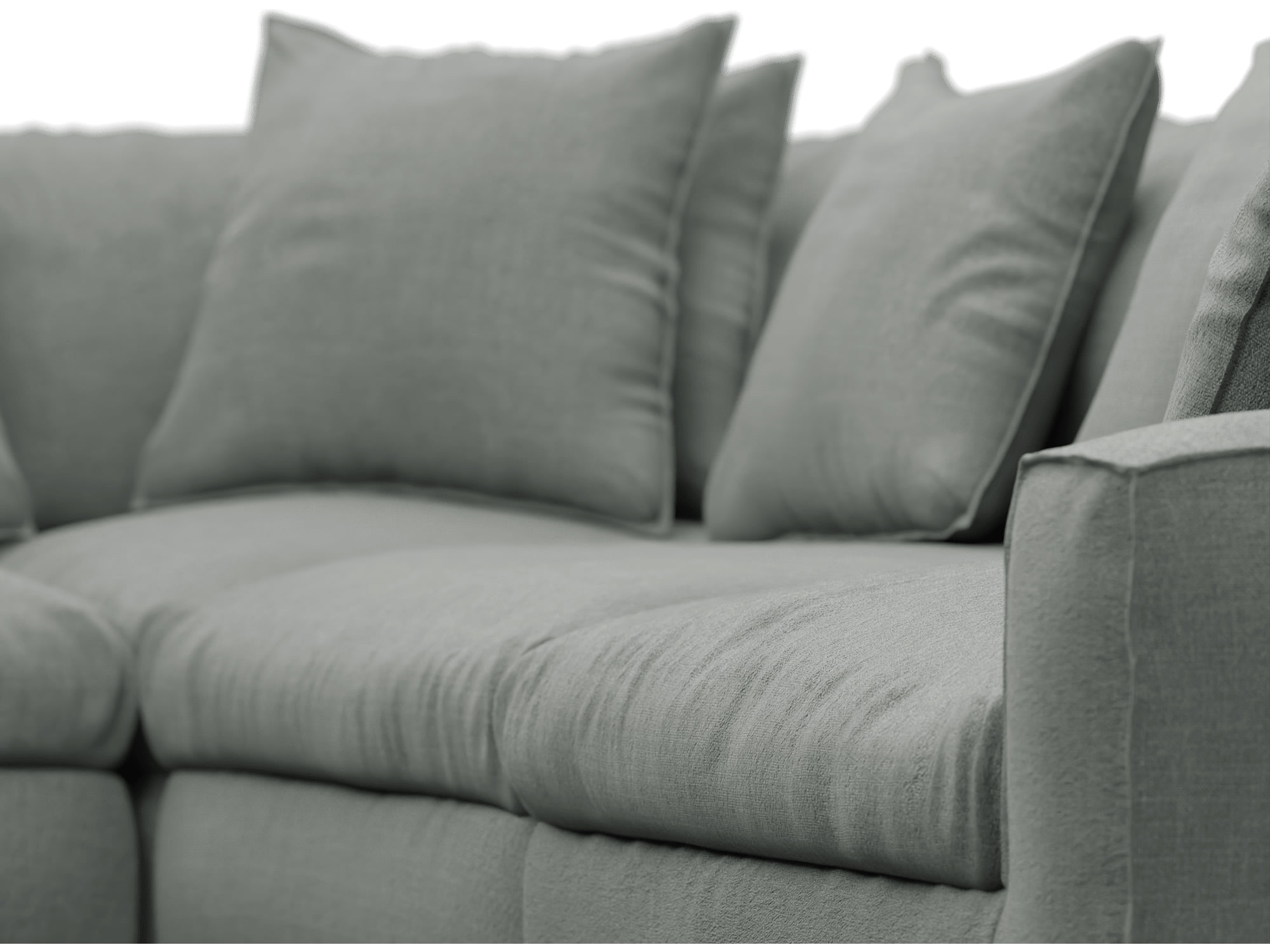 Buy Tully Tribute Storm Modular Sofa - 5 Piece - James Lane Australia