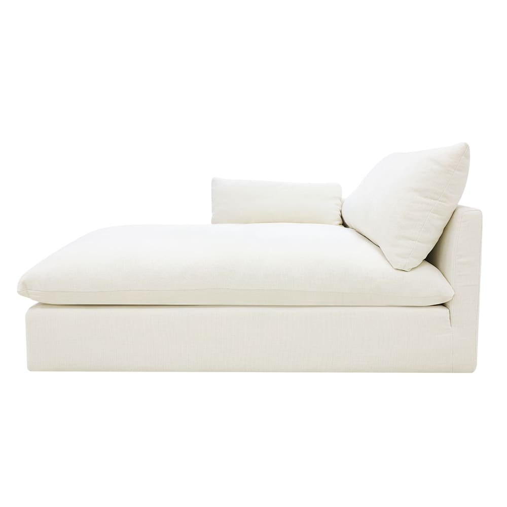 Buy Willow Tribute Ice Chaise Left Arm Facing Sofa Module - James Lane ...