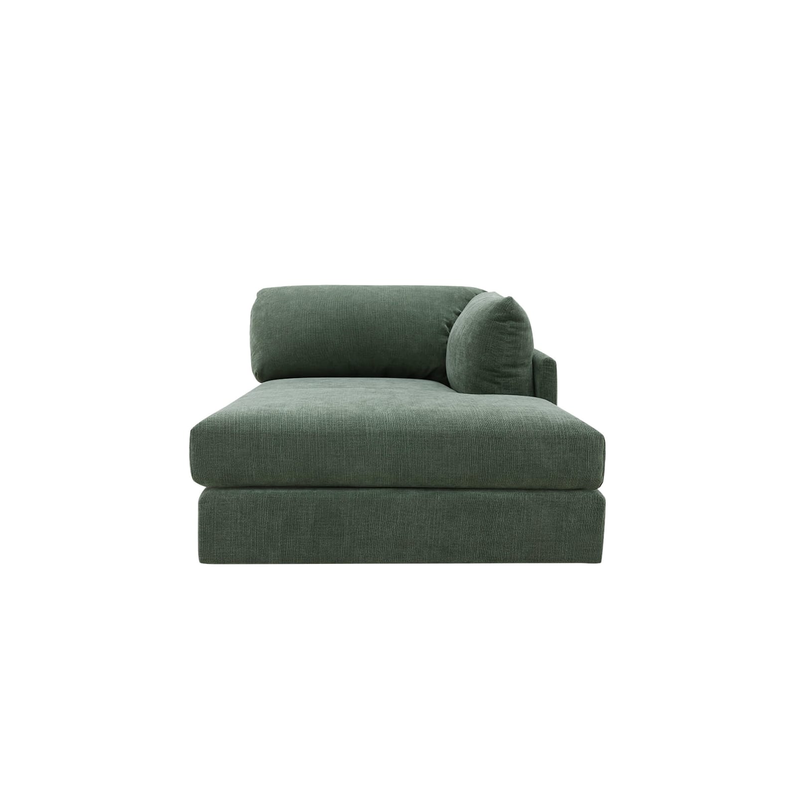Buy Finley Tribute Dark Jade Right Arm Facing Chaise Module - James ...
