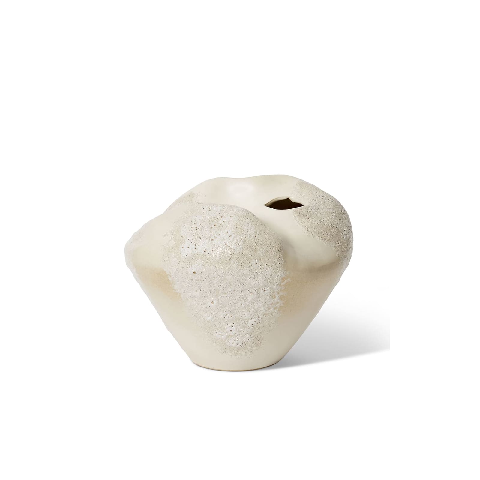 Buy Nyelle Vase Ivory - 23 x 22 x 18cm - Elme Living Australia