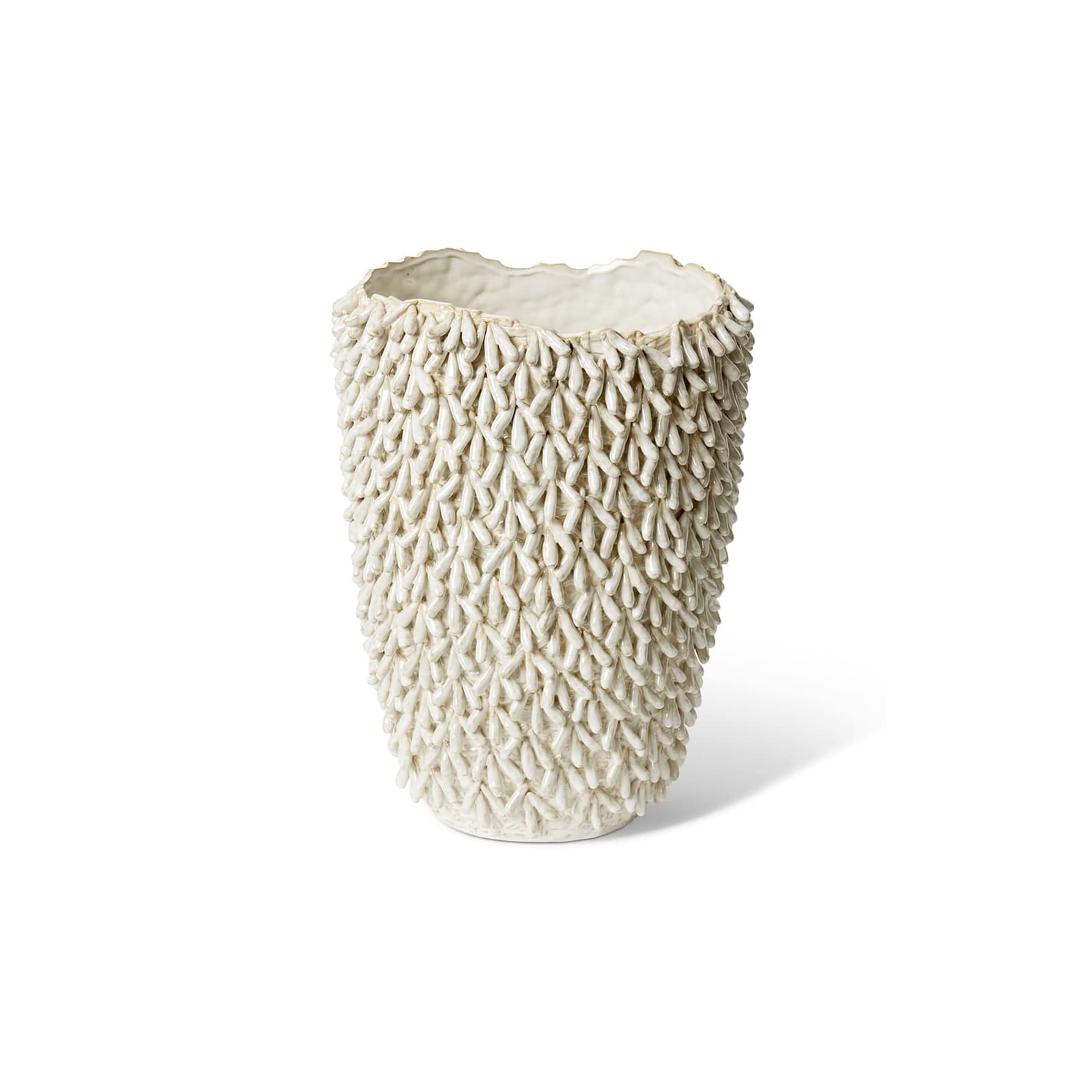 Buy Petra Vase Grand Ivory - 38 x 35 x 53cm - Elme Living Australia