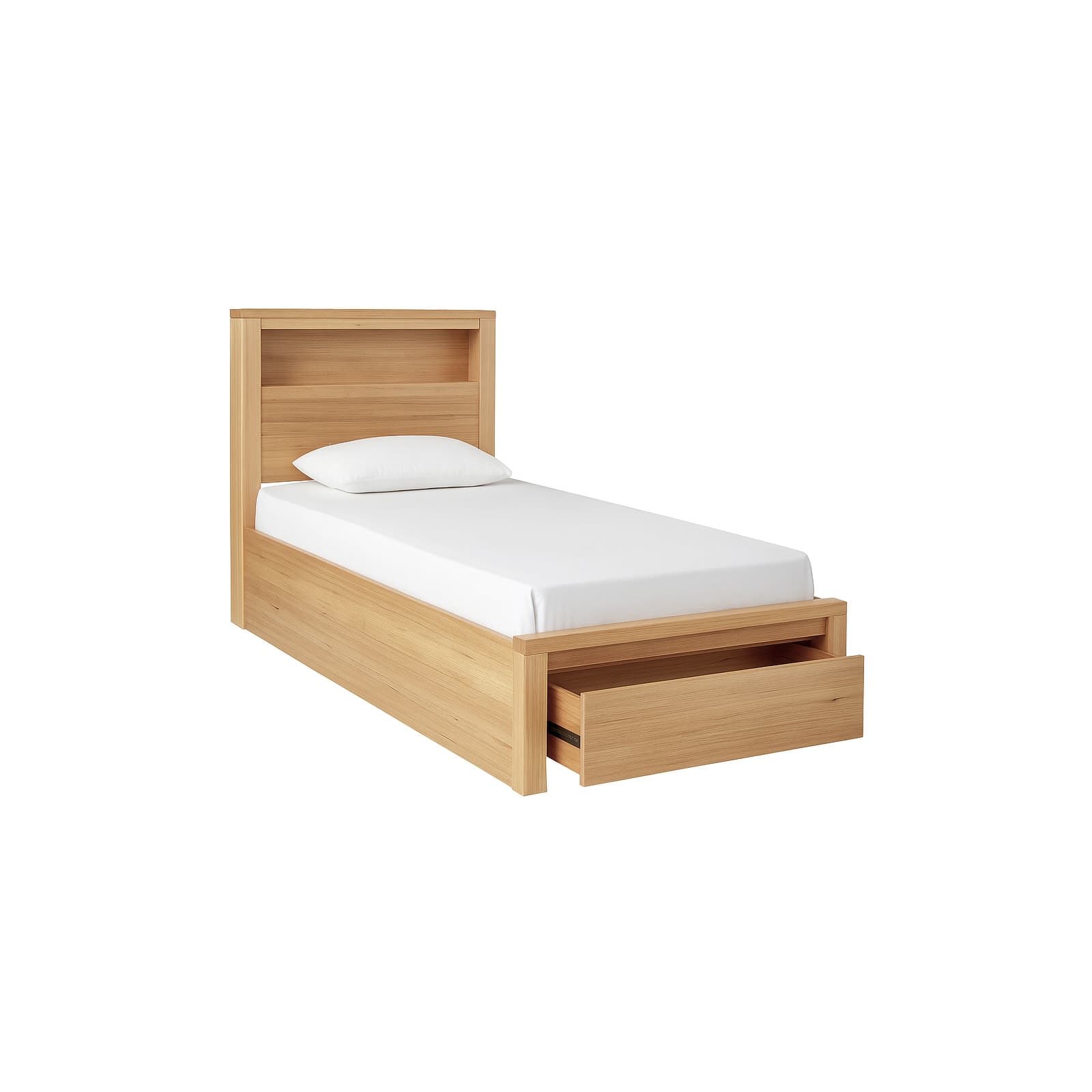 Buy Clemence Kids Gas Lift Storage Bed & Drawers & Bookend with USB ...