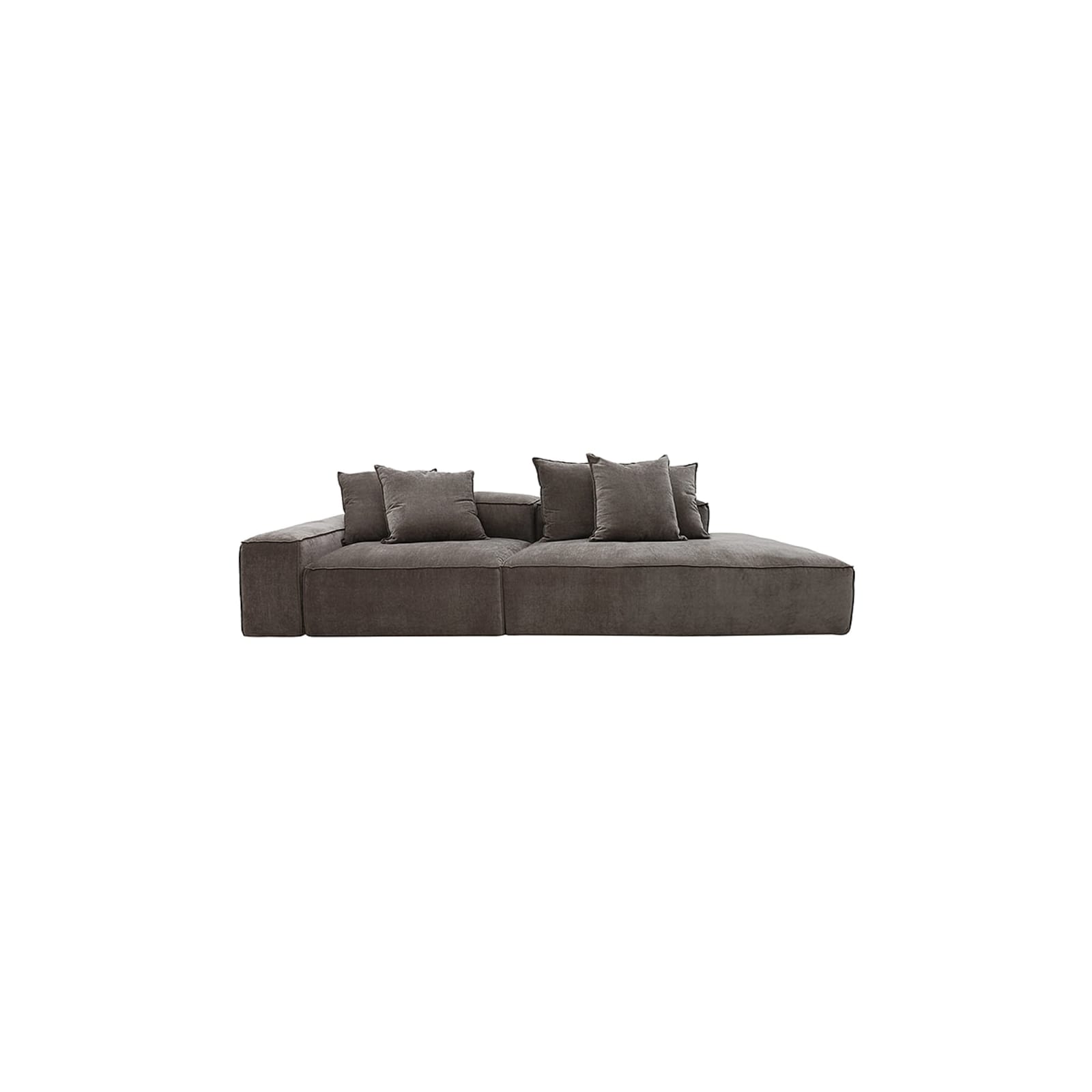 Buy Riley Muse Mink Modular Sofa - 1x Arm, 1x Armless, 1x Right ...