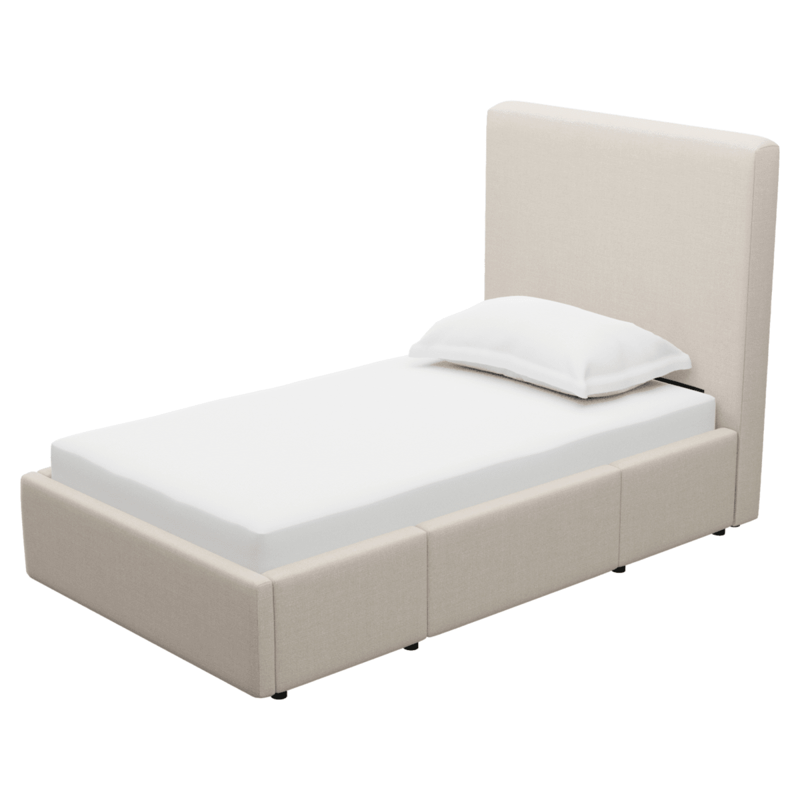 Buy Aria Santa Fe Sand Right Drawer Storage Bed - James Lane Australia