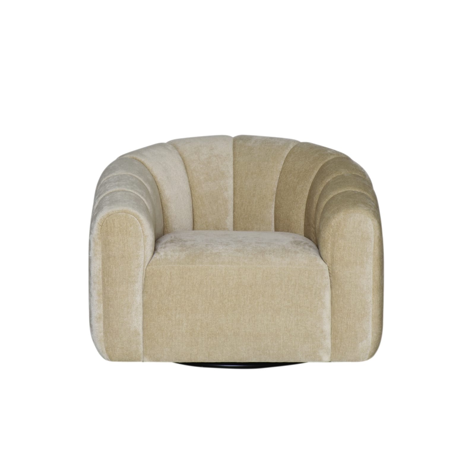 Buy Newry Swivel Chair Tahoe Taupe - Elme Living Australia