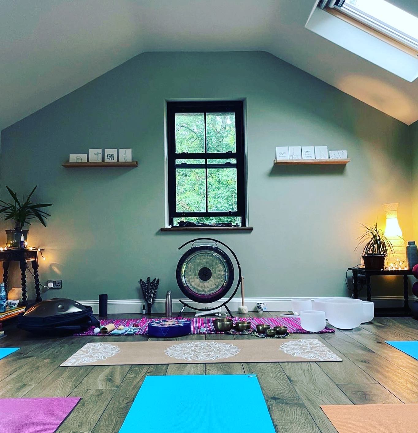 Create Space | 11.00-12.15pm Gentle Yoga class at Llanberis Retreats space