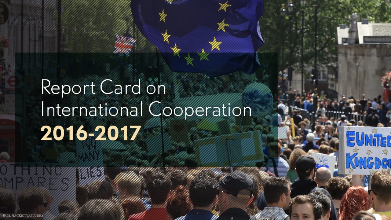 International Cooperation in 2016 Deserves a Low Grade, Say Global ...
