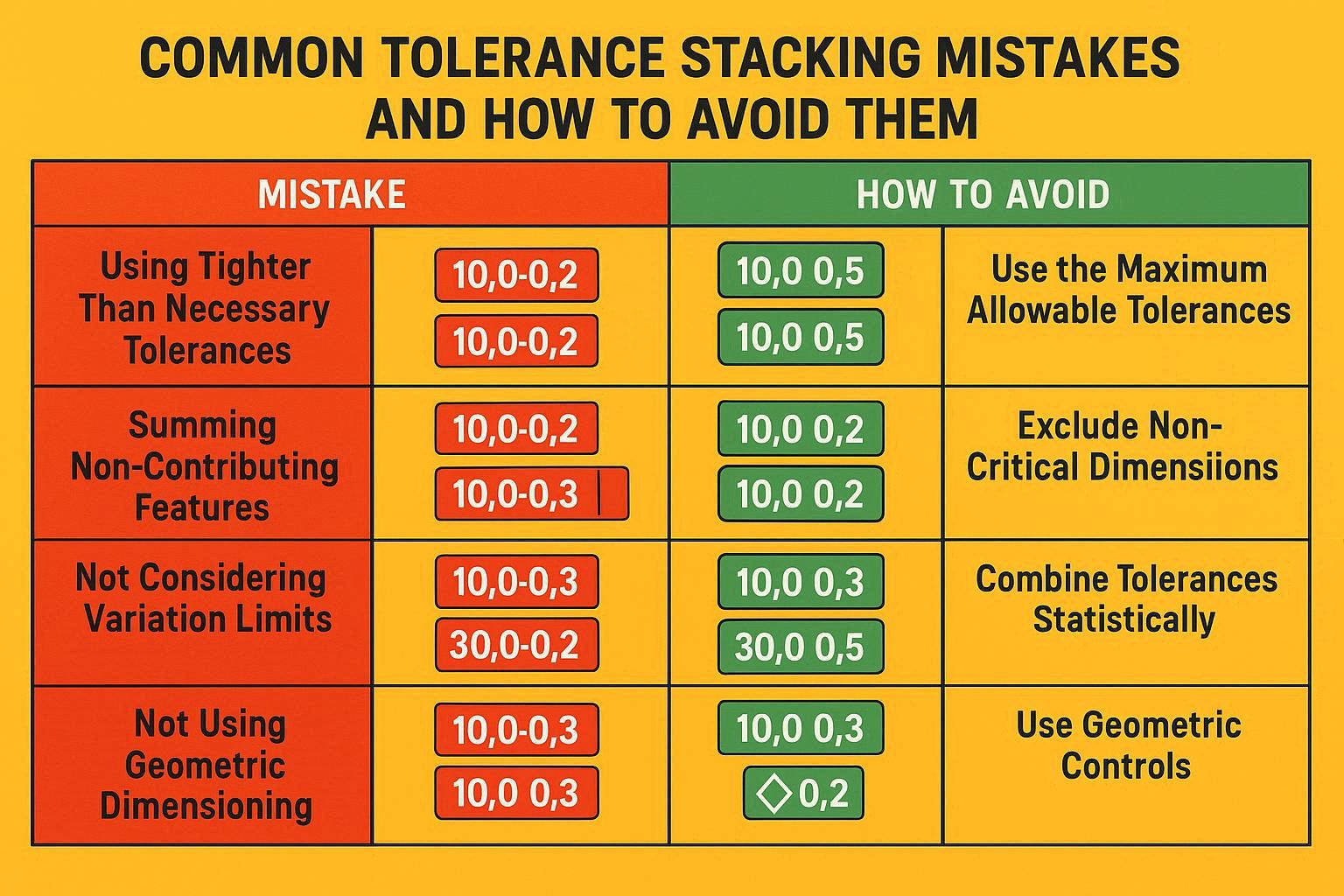 Common Tolerance Stacking Mistakes and How to Avoid Them | Joshua R ...