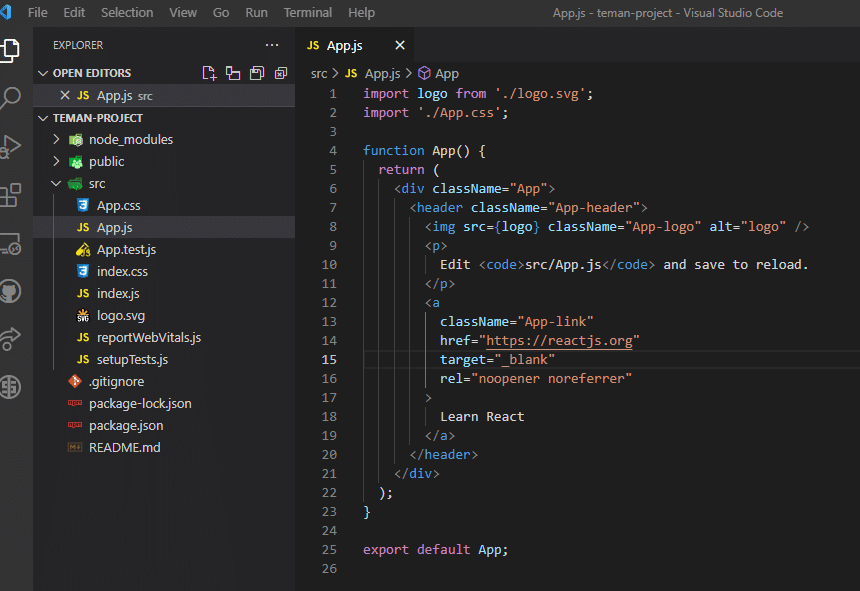 Tutorial Reactjs 2 Struktur Direktori Reactjs Teman Ngoding