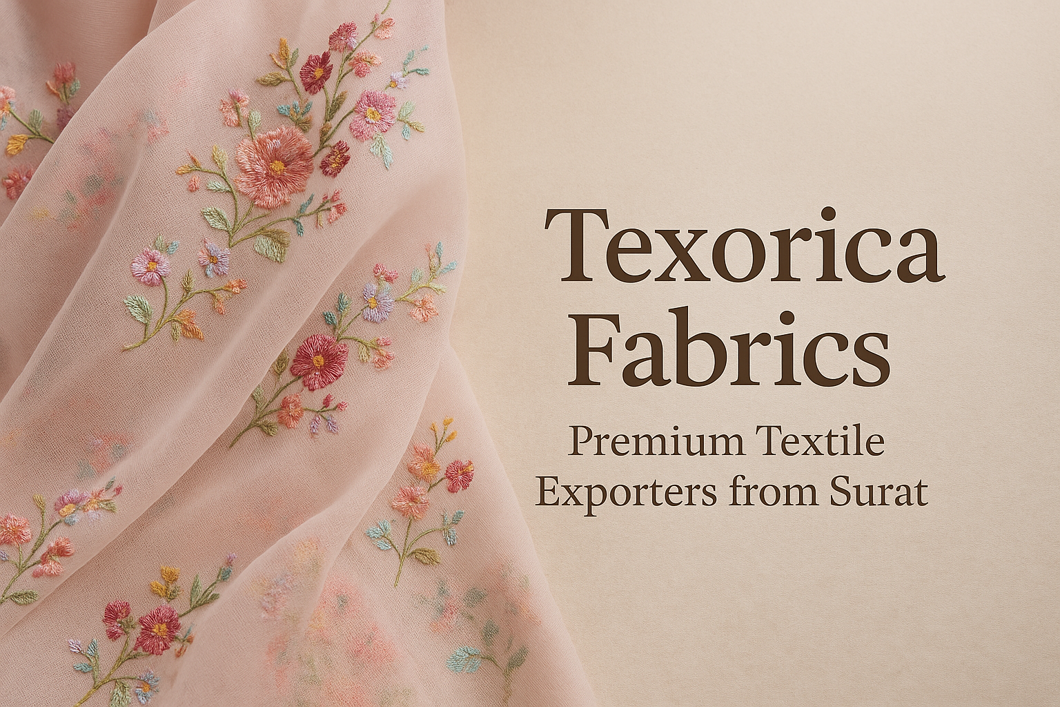 Premium Embroidery & Digital Print Exporter | Customized Fabric ...