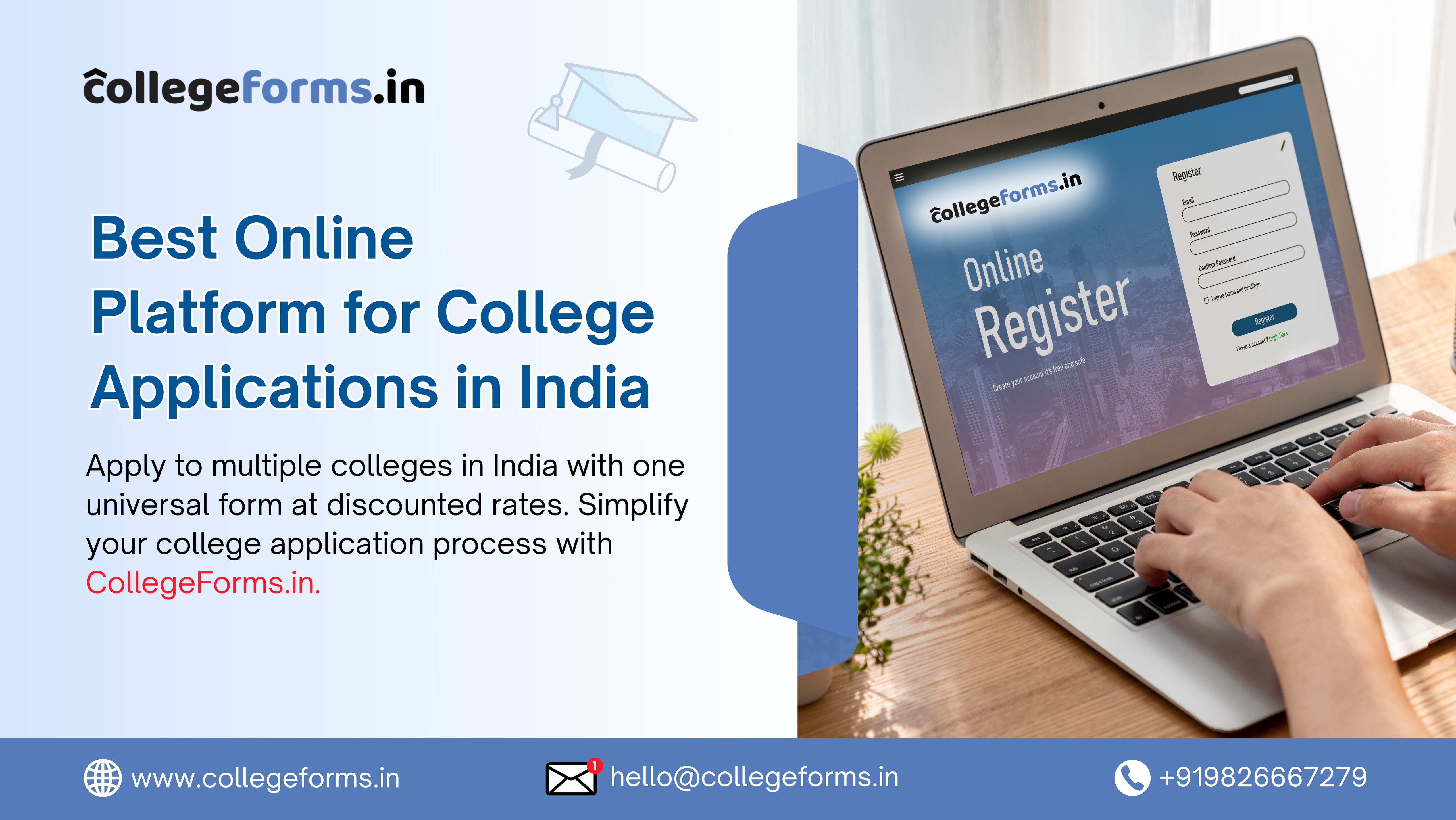 Best Online Platform for College Applications in India | CollegeForms.in