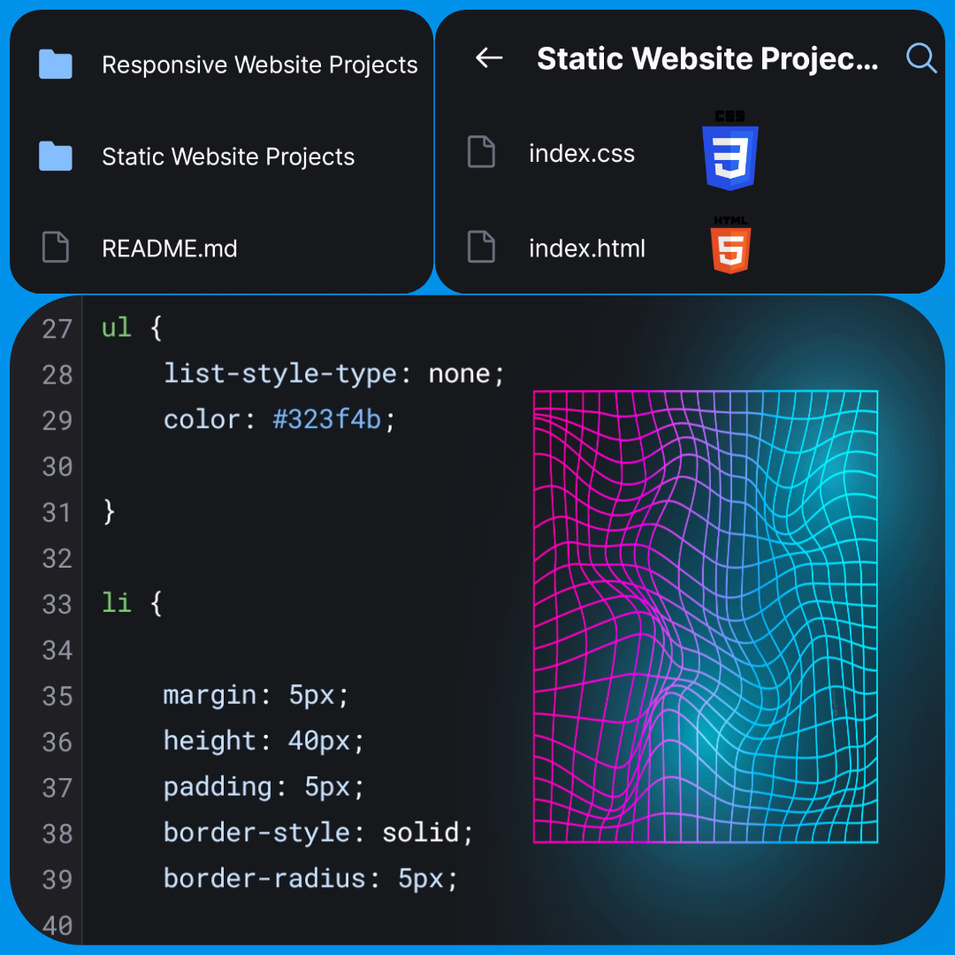 GitHub - Newinventionsabir/A-portfolio-to-showcase-my-HTML-CSS-and ...