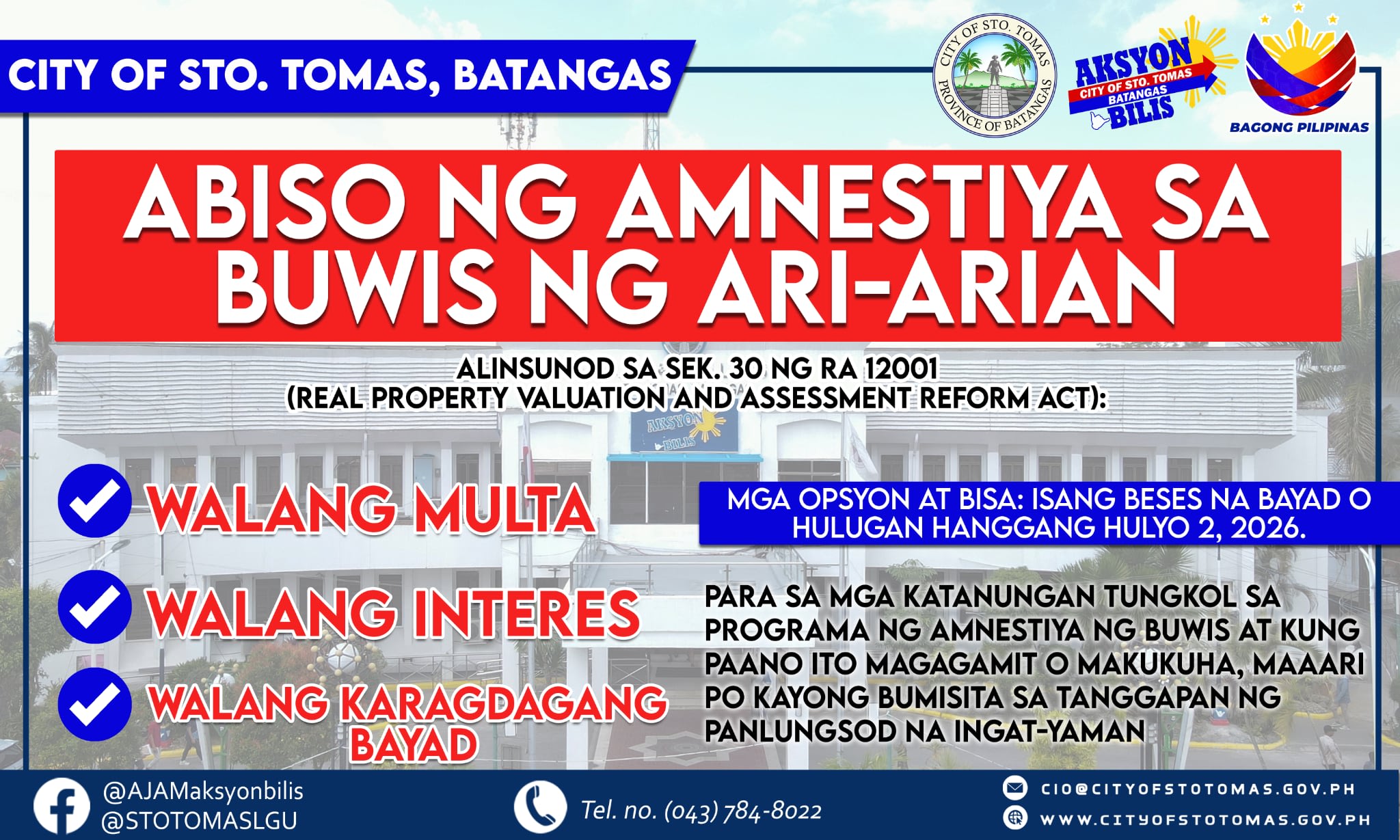 359TH TOWN FIESTA CELEBRATION - The City of Sto Tomas Batangas