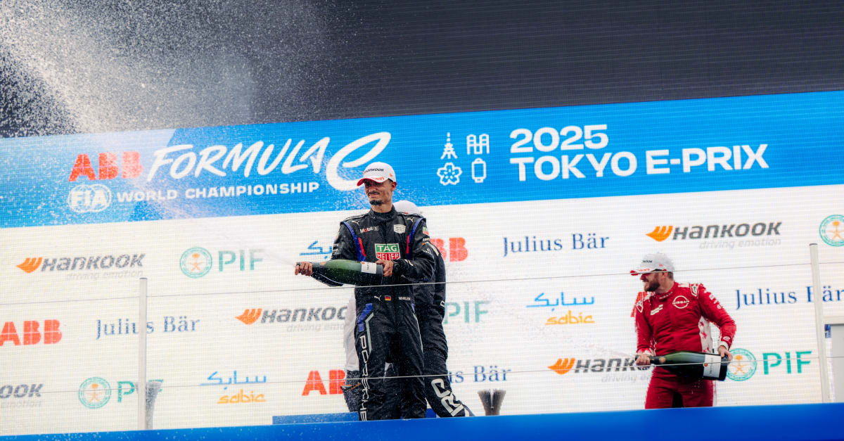 Podiums for Porsche in strong Tokyo Formula E double-header