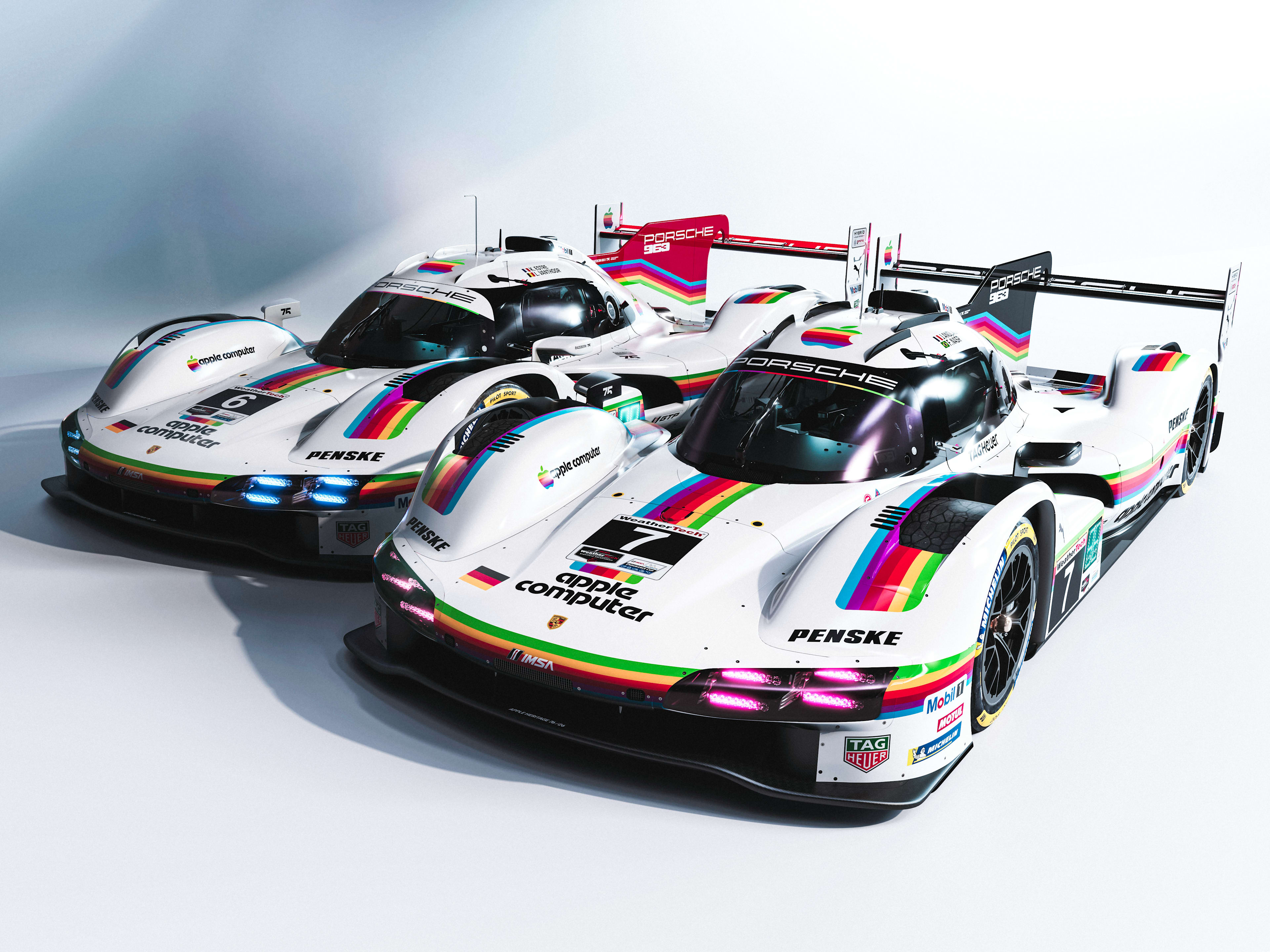 Porsche Penske Motorsport brings Apple Computer colours to IMSA