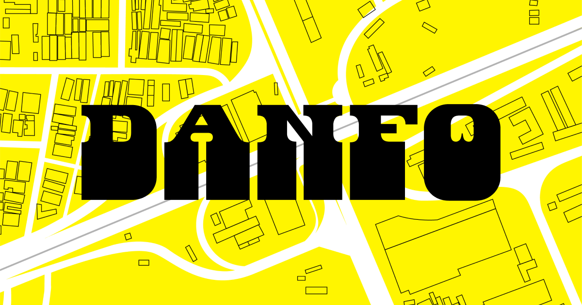 Danfo - A typeface inspired by lettering on Lagos' Danfo buses.