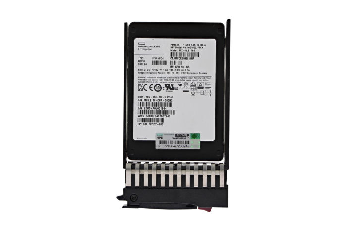 HPE MSA 1.6TB SAS 2.5" 12G SSD N9X91A 841505-001 | Buy Online