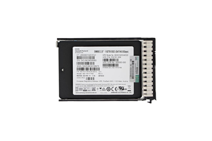 HPE 1.92TB SATA 2.5" 6G New Pull SSD P09912-001 | Buy Online
