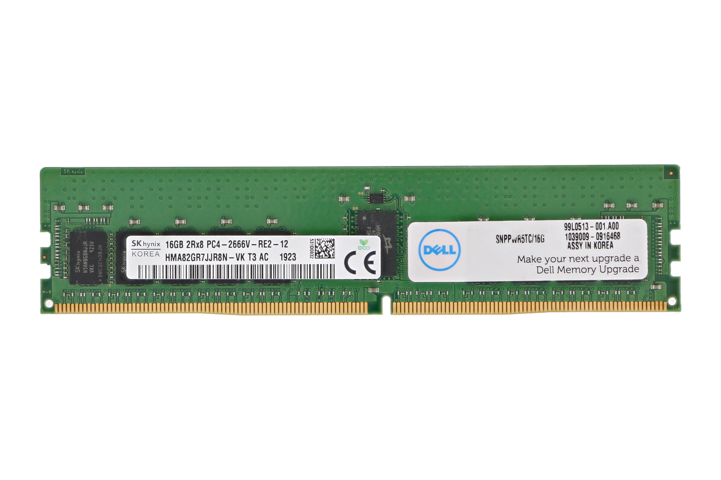 Dell 16GB PC4-2666V-R 2Rx8 ECC PWR5T | Buy Online