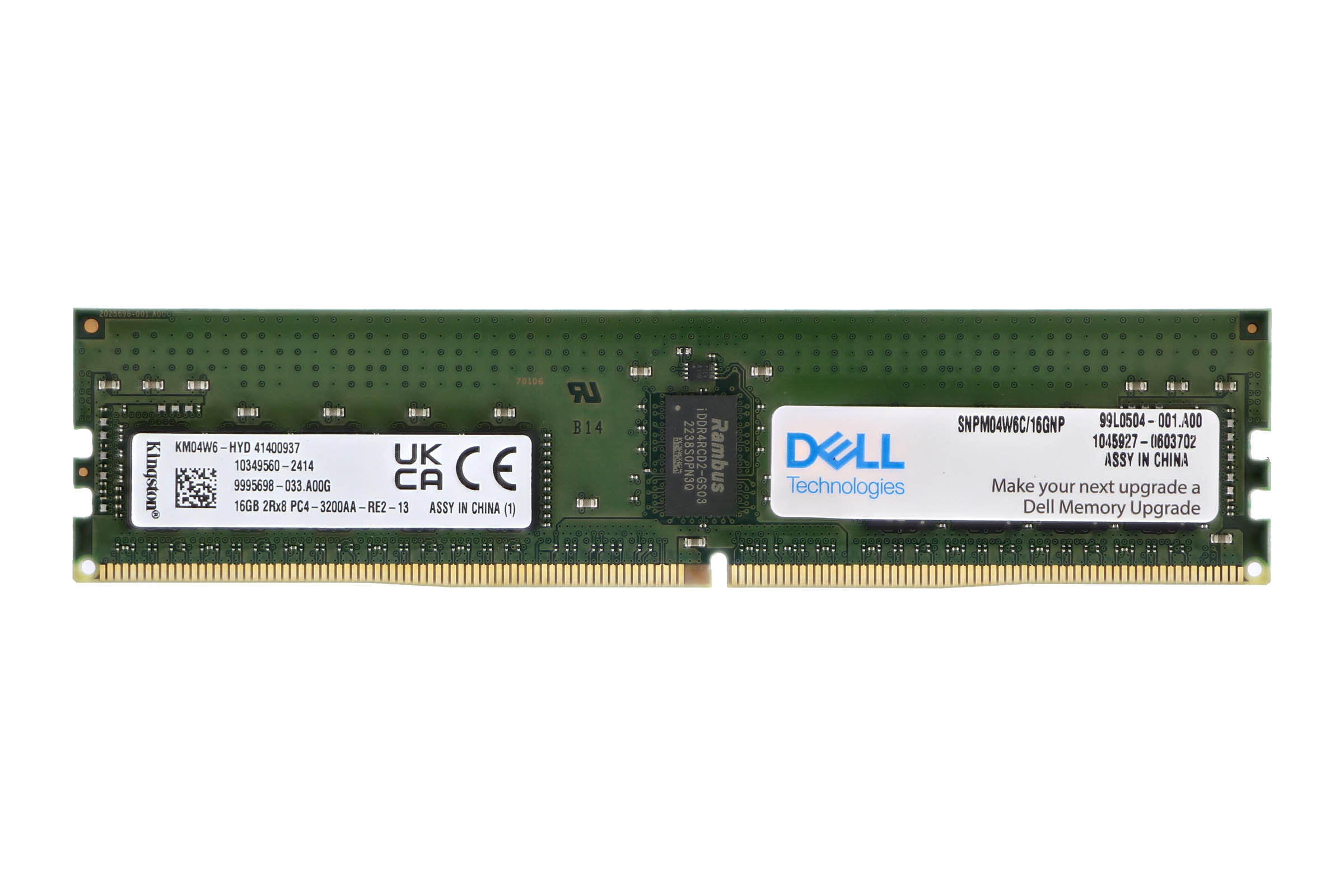 Dell 16GB PC4-3200AA-R 2Rx8 ECC M04W6 | Buy Now