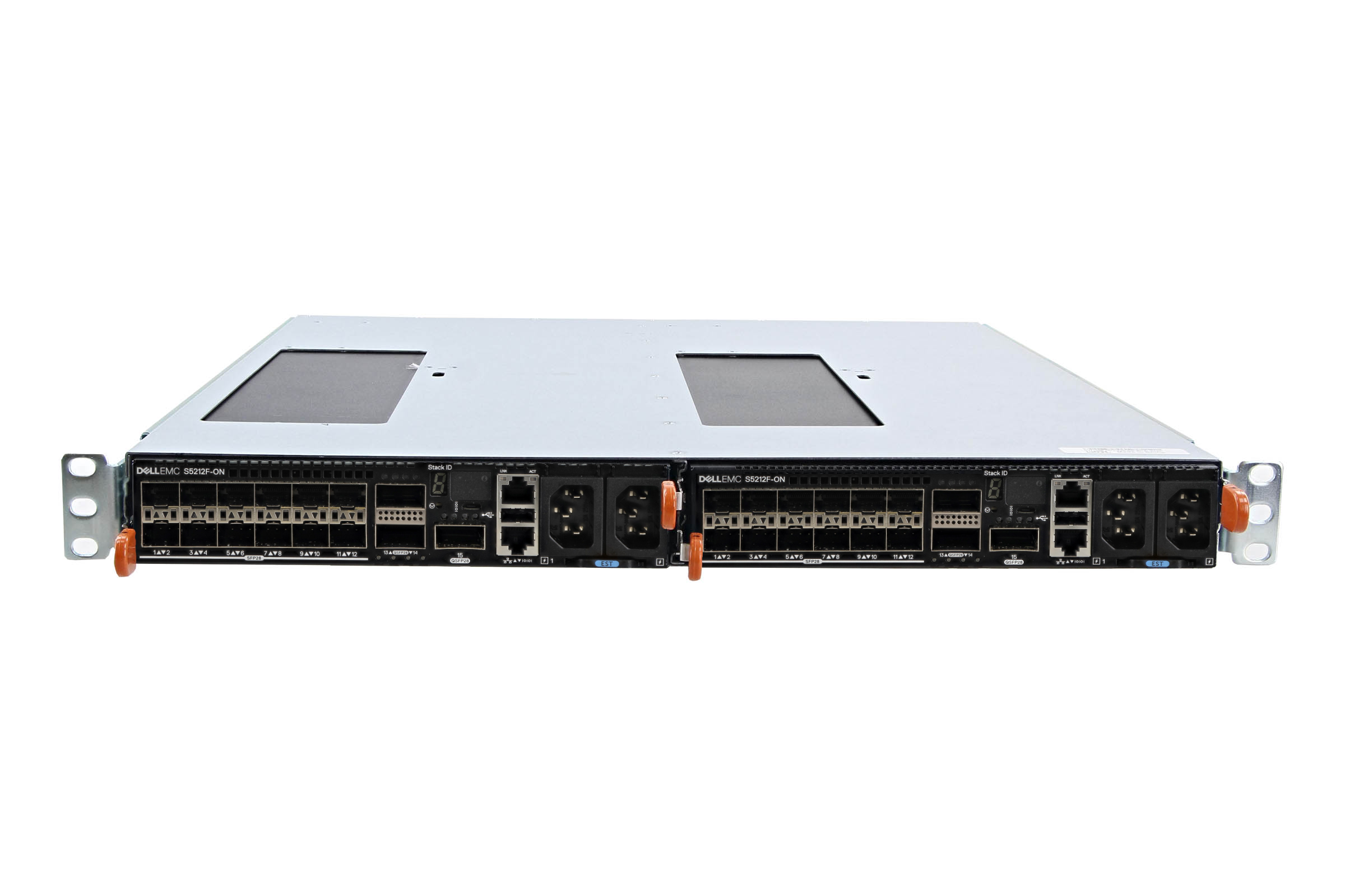 2 x Dell Networking S5212F-ON Switches 12 x 10Gb RJ45, 3 x QSFP28 Ports ...