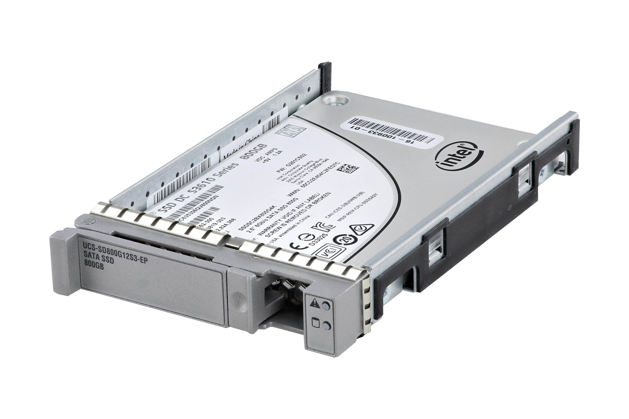 UCS-SD800G12S3-EP Cisco 800GB SATA 6G 2.5" Solid State Drive