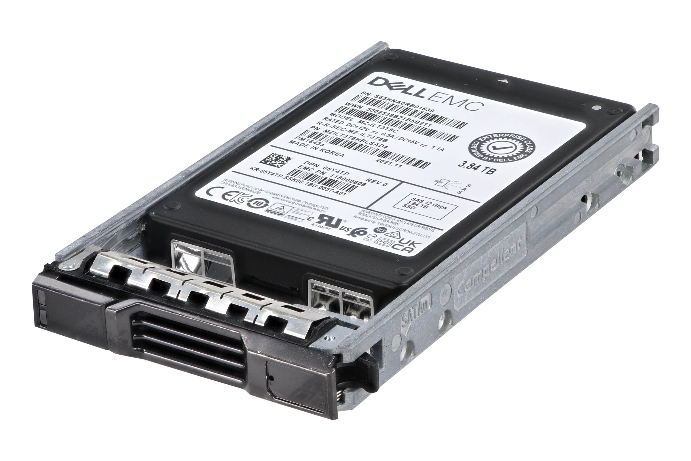 Compellent 3.84TB SAS 2.5" 12G SSD 5Y4TP | Buy Online