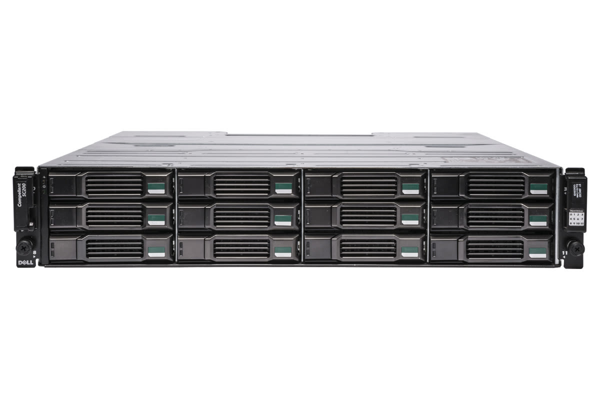 Dell Compellent SC200 6G SAS - 12 x 4TB SAS 7.2k HDDs | Buy Online