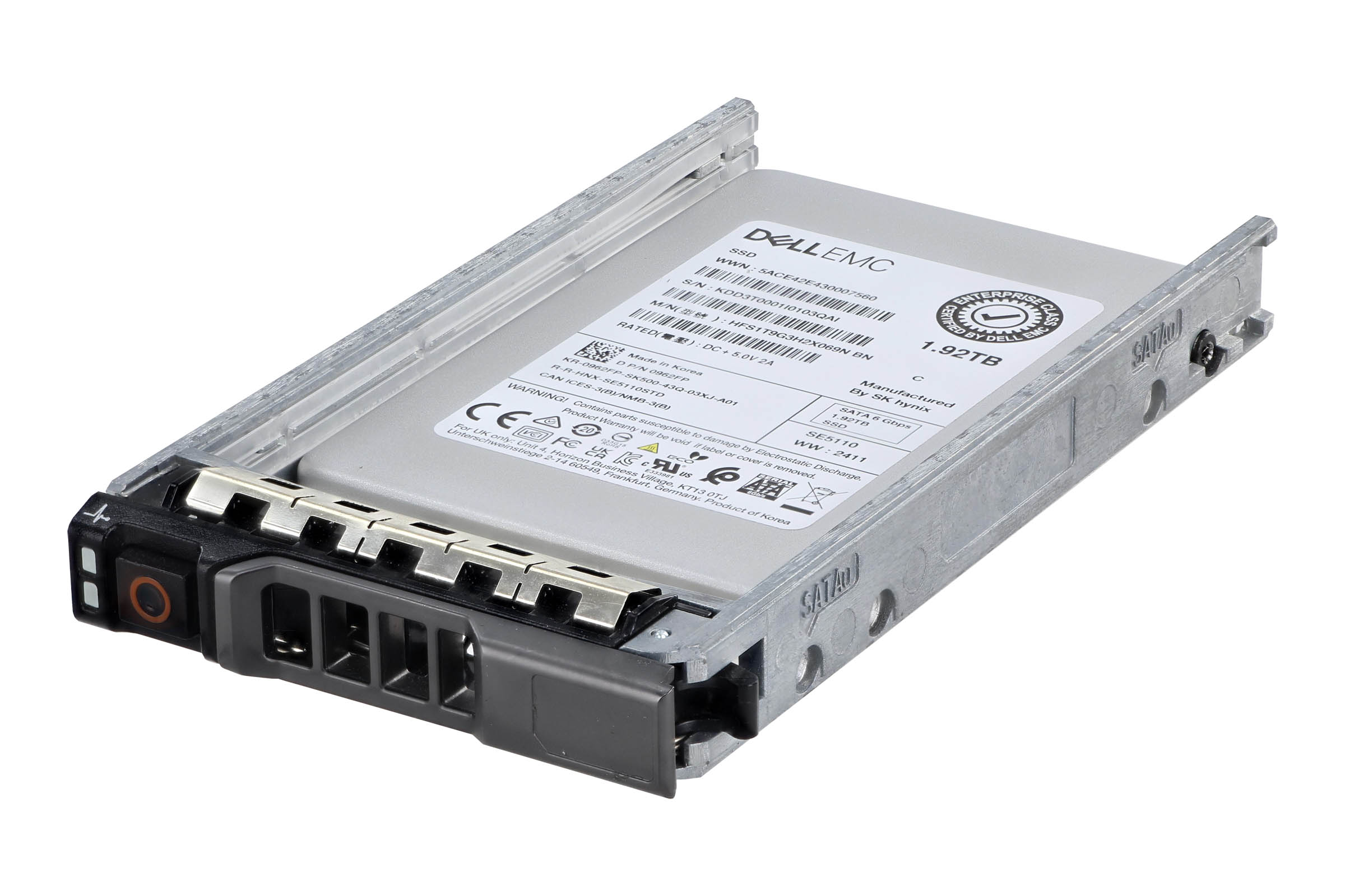 Dell 1.92TB SATA 2.5" 6G SSD 962FP | Buy Online