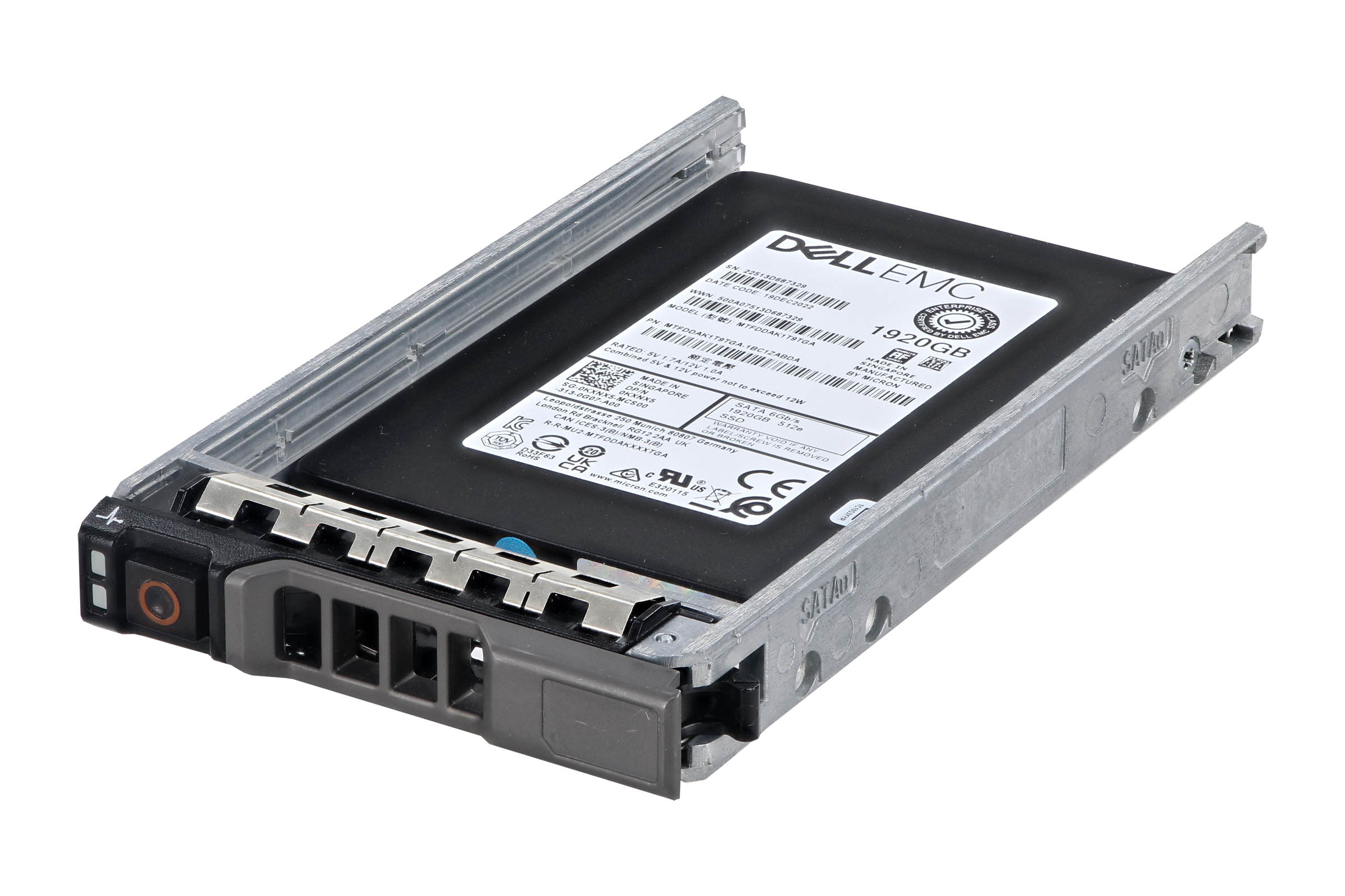 Dell 1.92TB SATA 2.5" 6G New Pull SSD KXNX5 | Buy Online