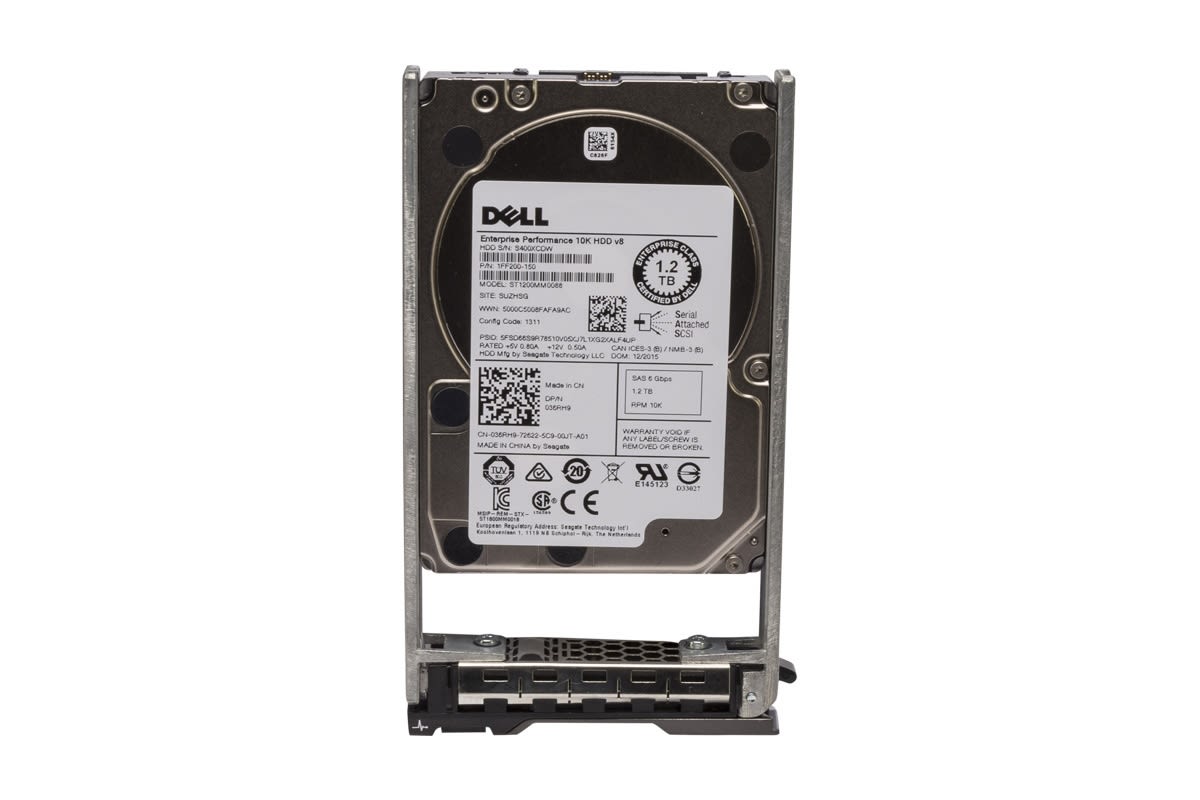 Dell 1.2TB SAS 10k 2.5" 6G Hard Drive 36RH9 | Buy Online