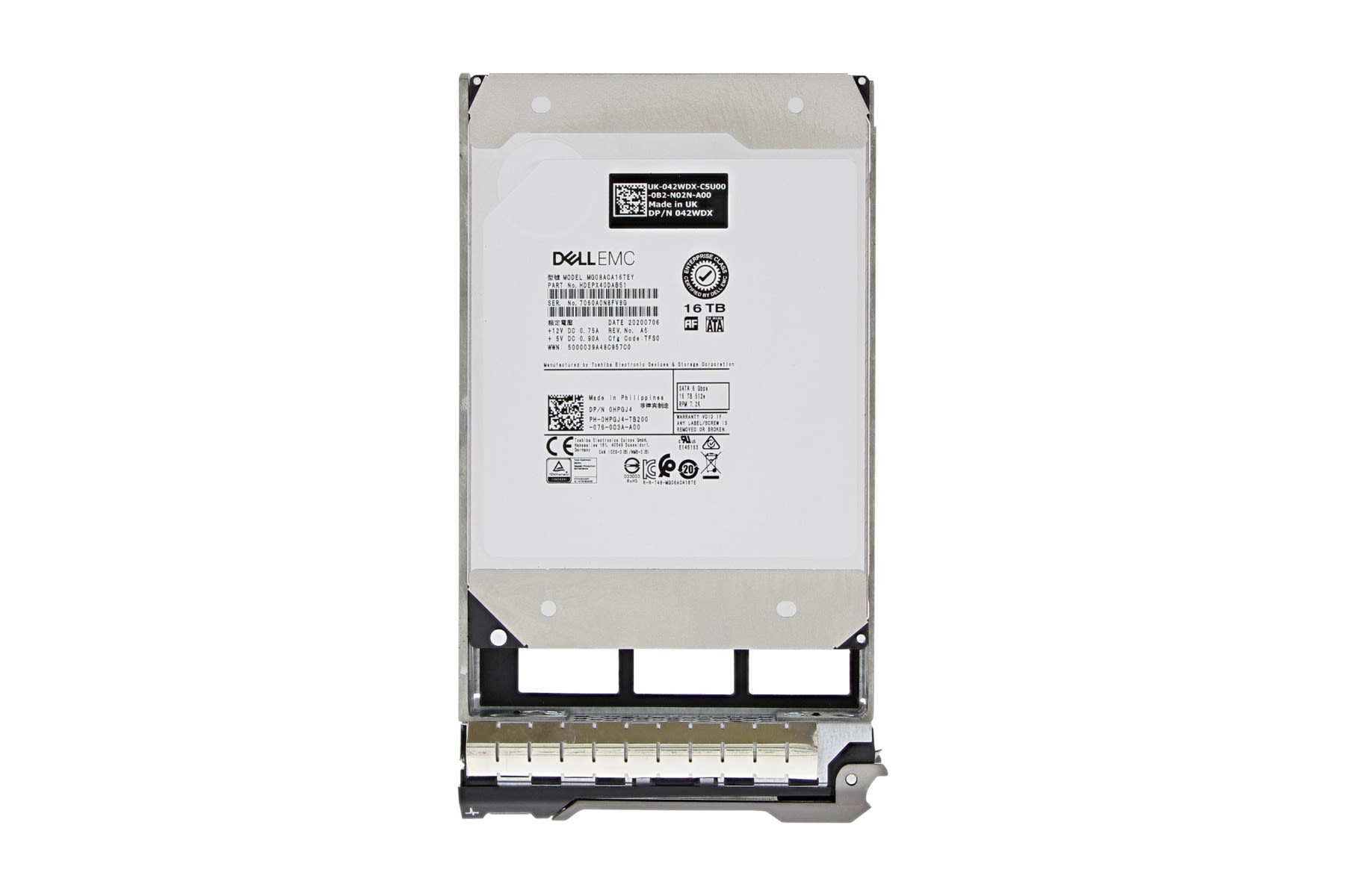 Dell 16TB SATA 3.5" 6G Refurbished Hard Drive HPGJ4 | Buy Online