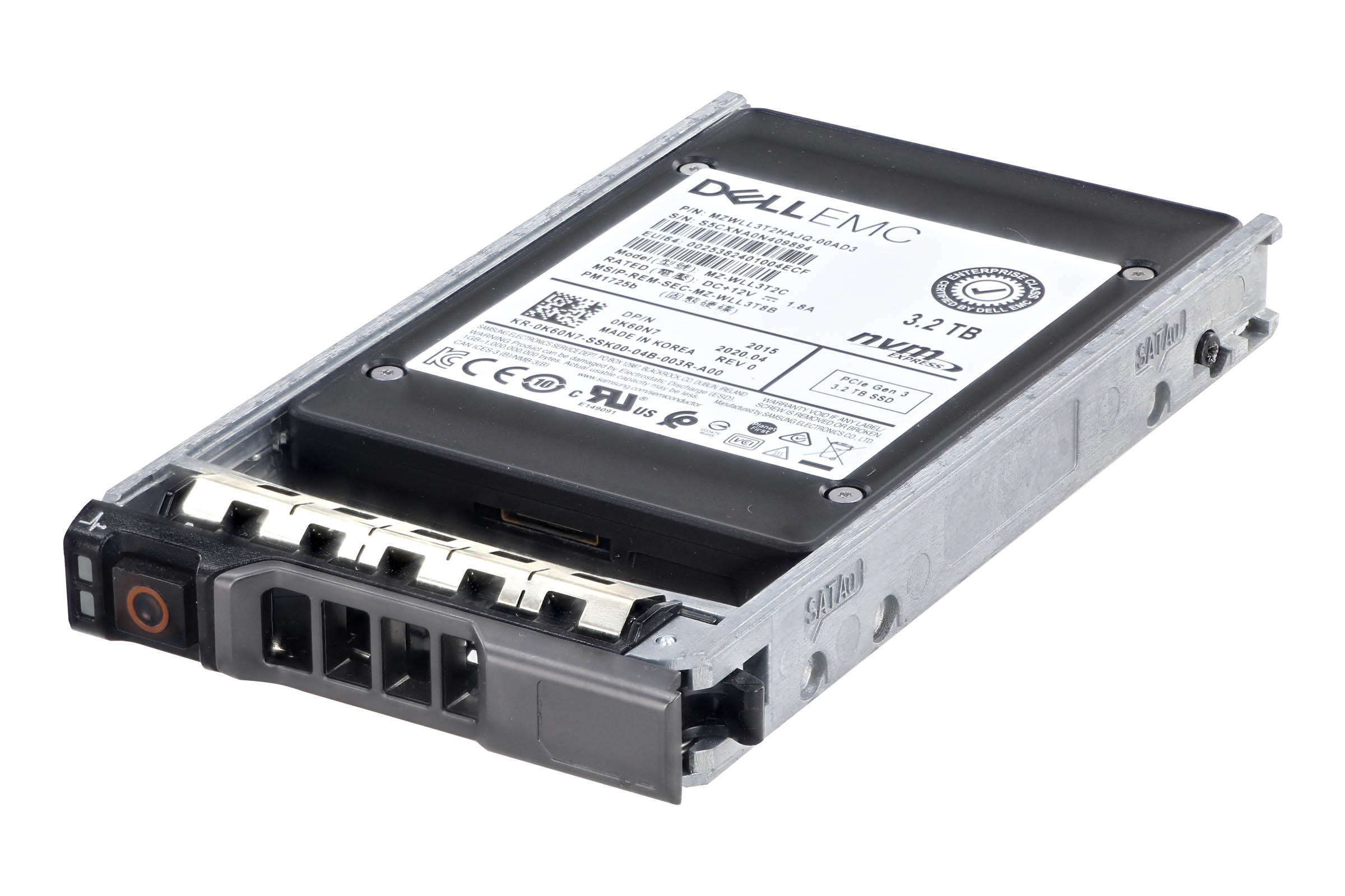 Dell 3.2TB PCIe NVMe Gen3 2.5" SSD K60N7 | Buy Online