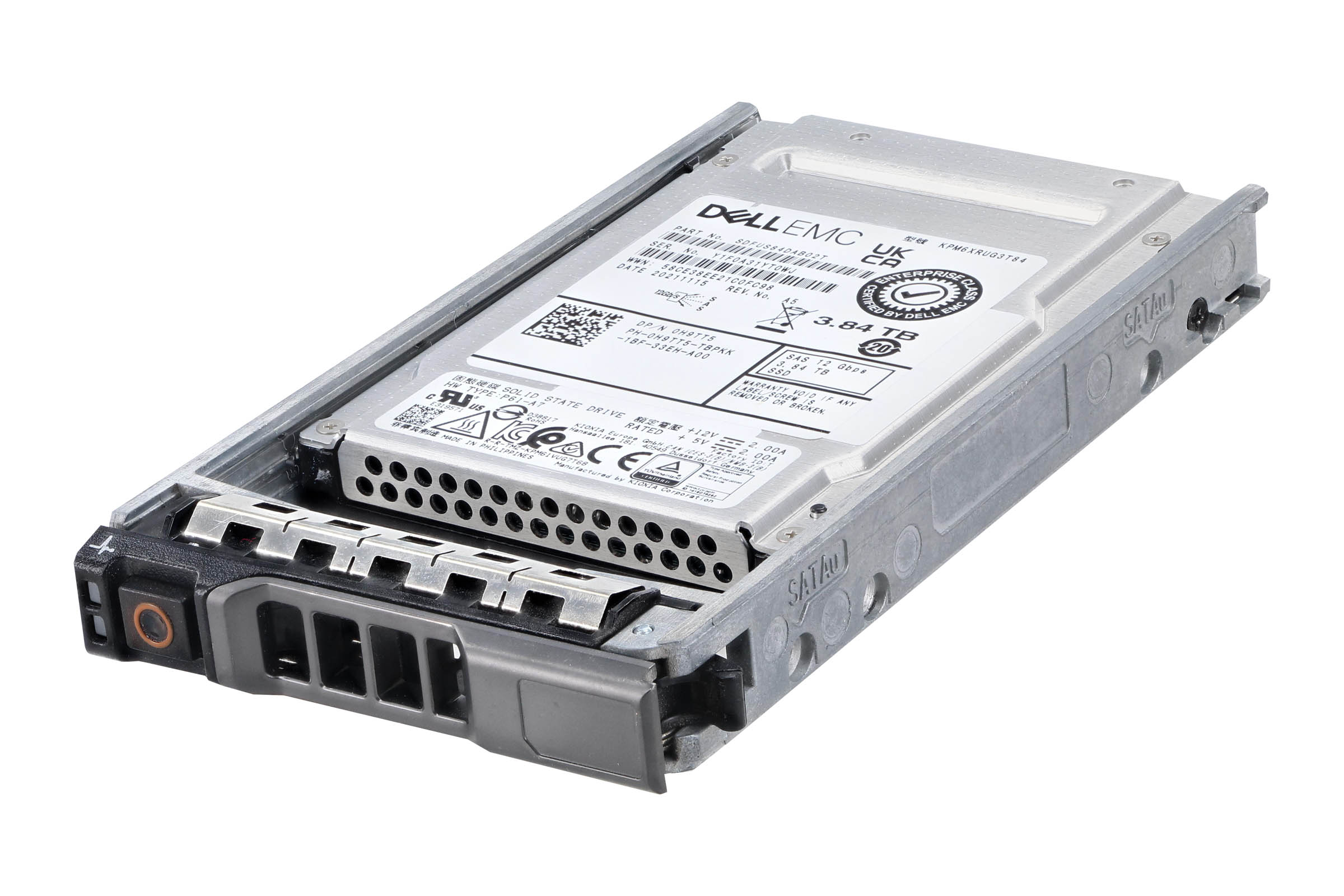 Dell 3.84TB SAS 2.5" 12G Refurbished SSD H9TT5 | Buy Online