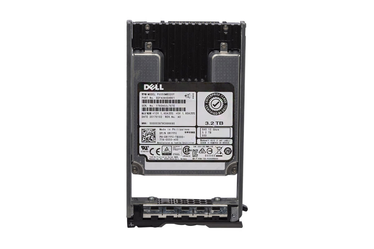 Dell 3.2TB SAS 2.5" 12G New Pull SSD R1YFC | Buy Online