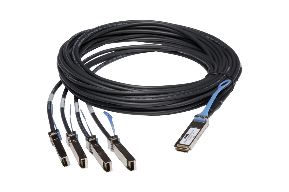 Dell QSFP+ to 4x SFP+ Breakout Cable 3M 27GG5