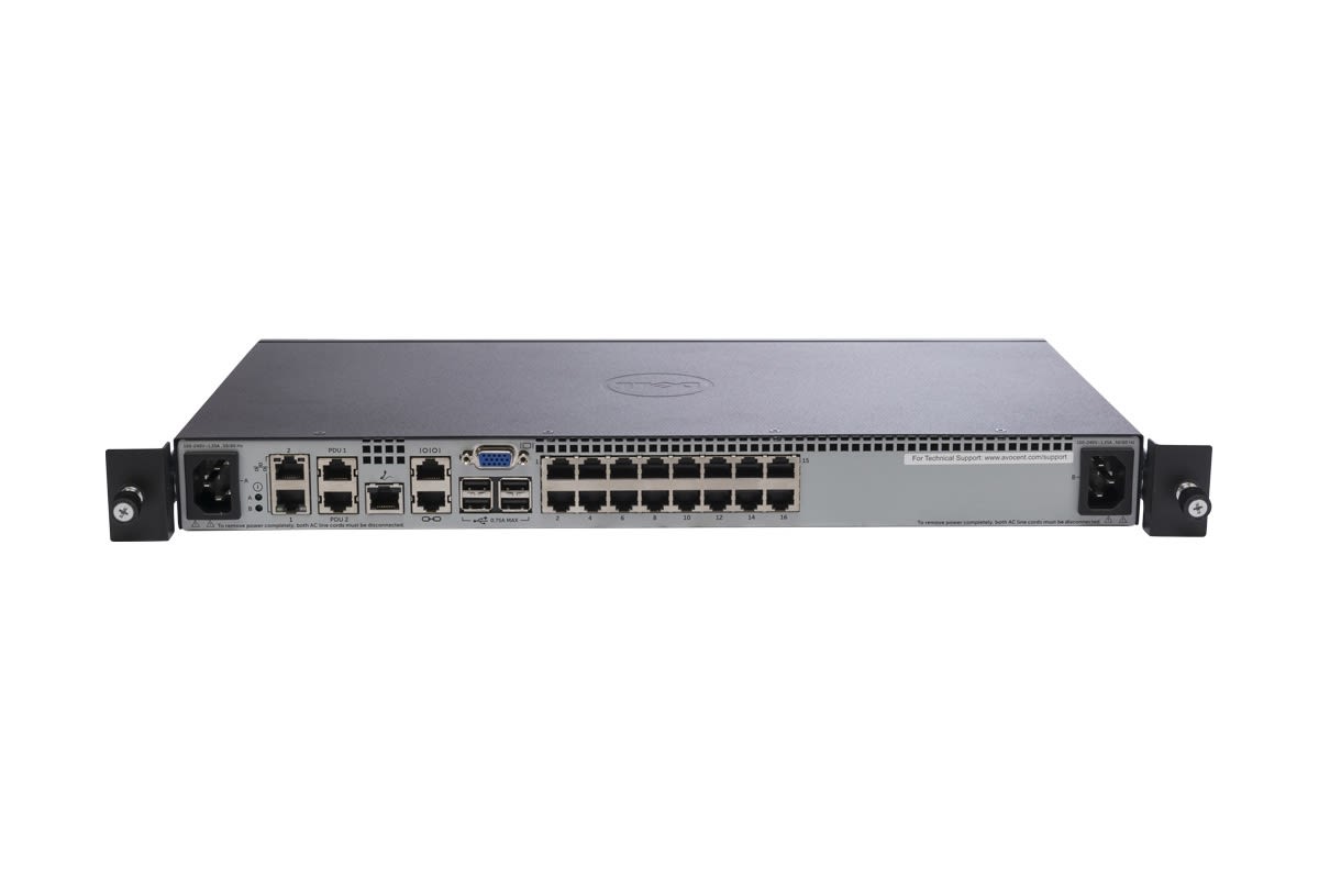Avocent 16 Port Mergepoint Unity MPU2016 KVM