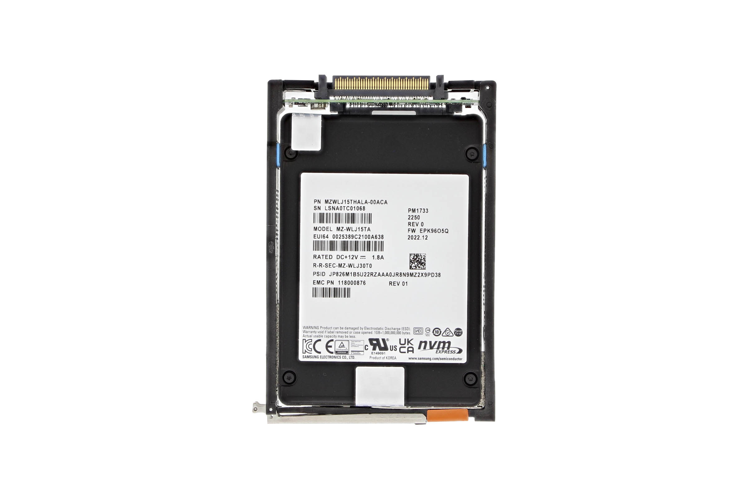 Dell PowerStore 15.36TB NVMe 2.5 Dell PowerStore 15.36TB NVMe 2.5