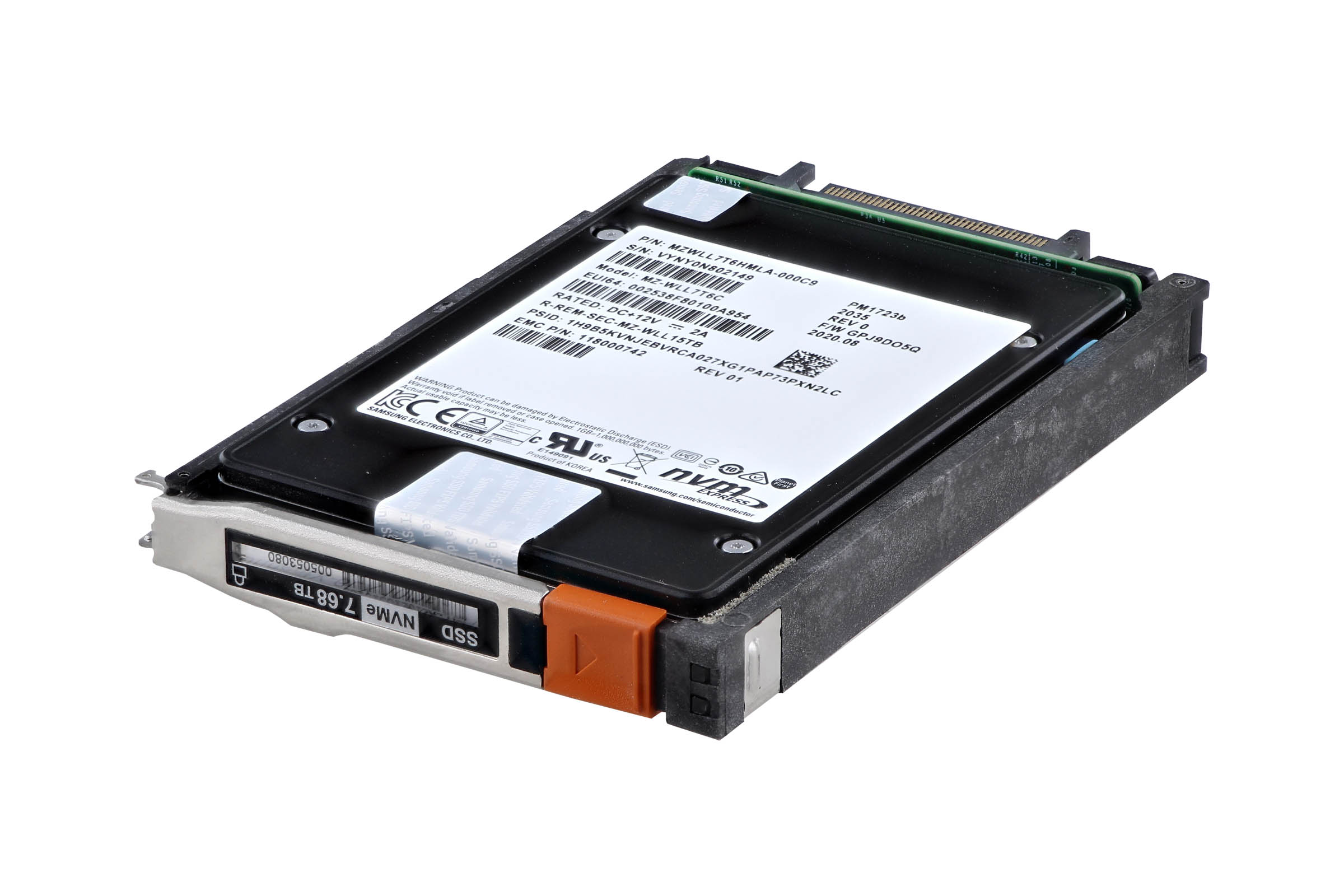 Dell PowerStore 7.68TB NVMe 2.5" SSD 005053080 | Buy Online