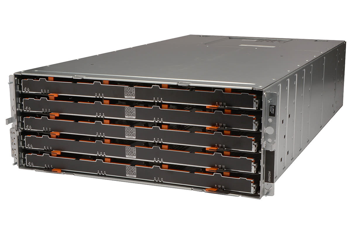 Dell Powervault MD3460 12G SAS - 20 x 10TB SAS 7.2k HDD | Buy Online