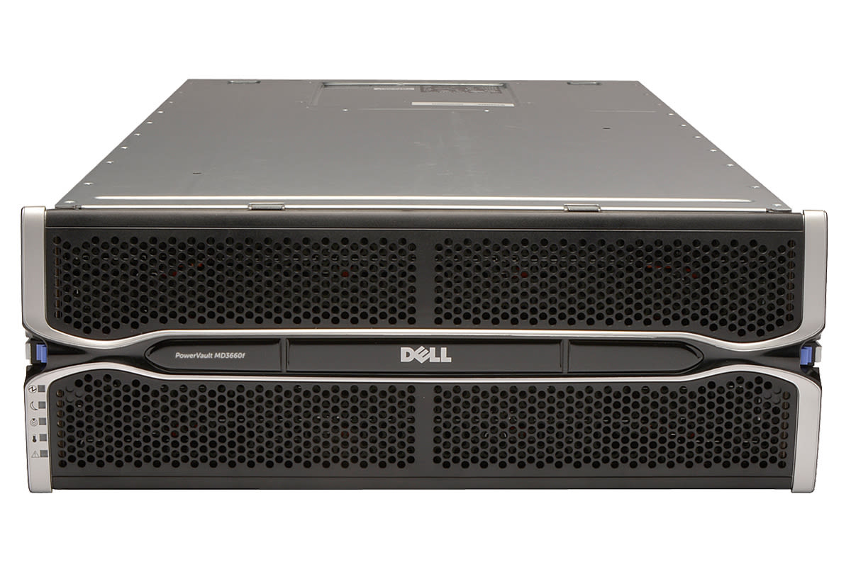 Dell Powervault MD3660f 8G FC - 40 x 4TB SAS 7.2k HDDs | Buy Online