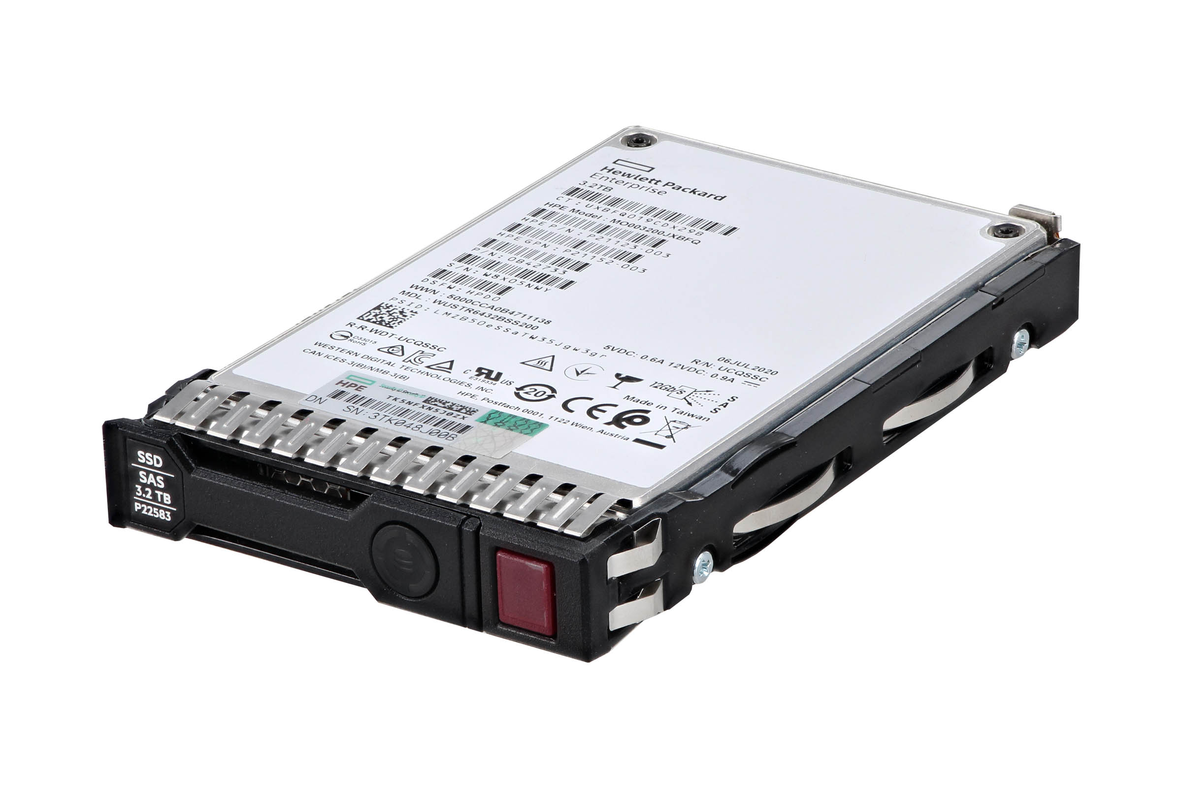 P22583-001 HP 3.2TB SAS 2.5" 12Gbps Mixed Use Solid State Drive