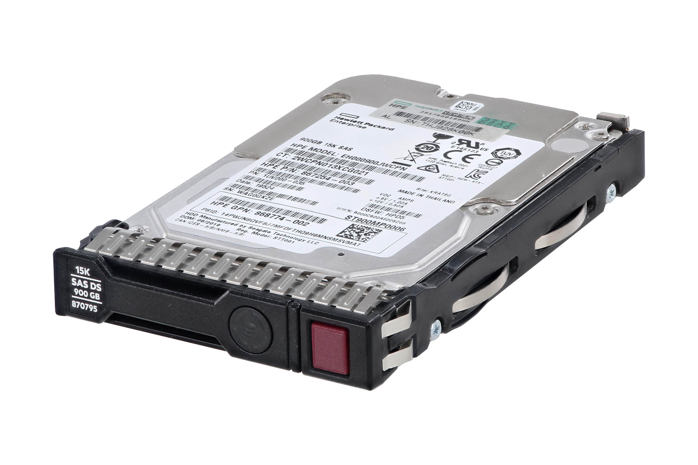 870795-001 HP 900GB 15k SAS 2.5" 12Gbps Hard Drive