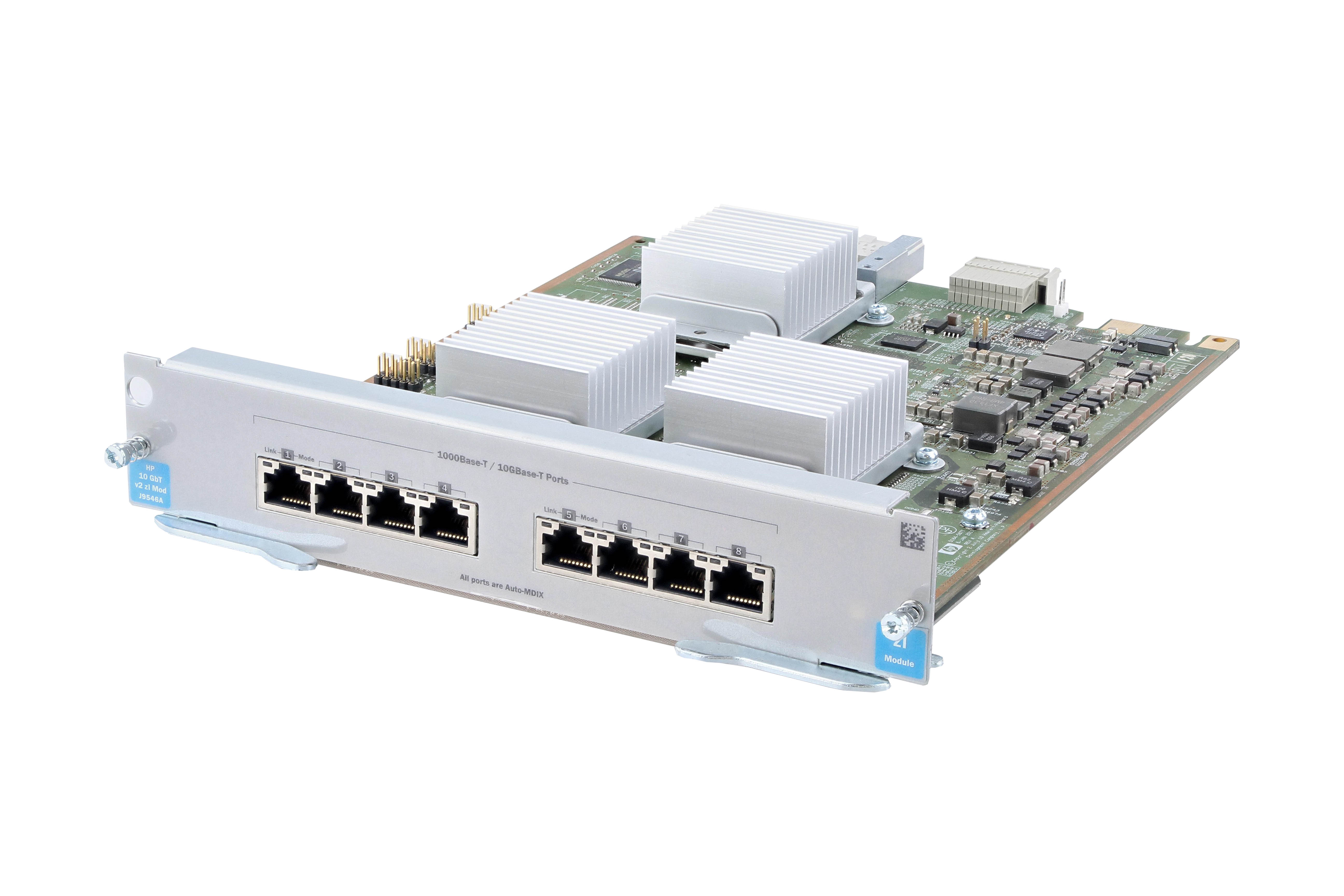 HPE Aruba J9546A 8x 10Gb RJ-45 v2 zl Module