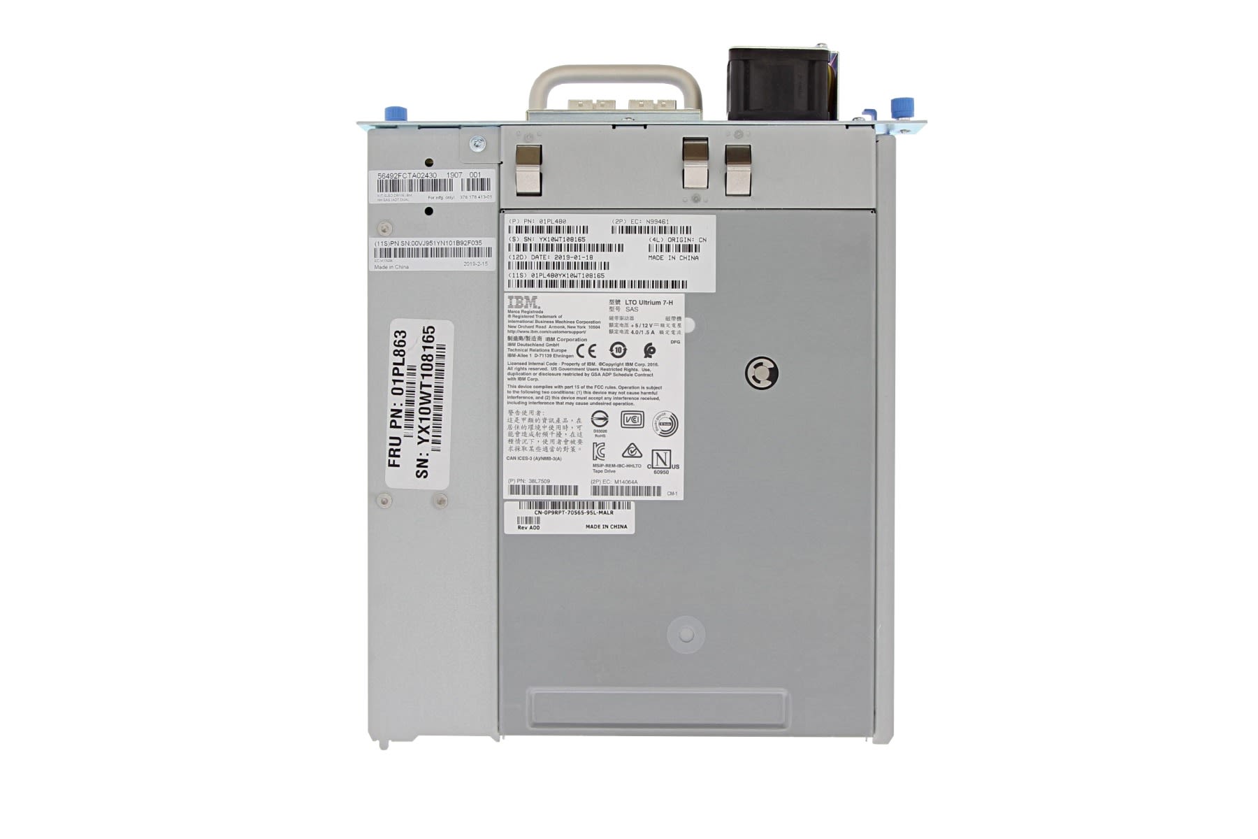 Dell EMC ML3 LTO-7 SAS Tape Drive P9RPT