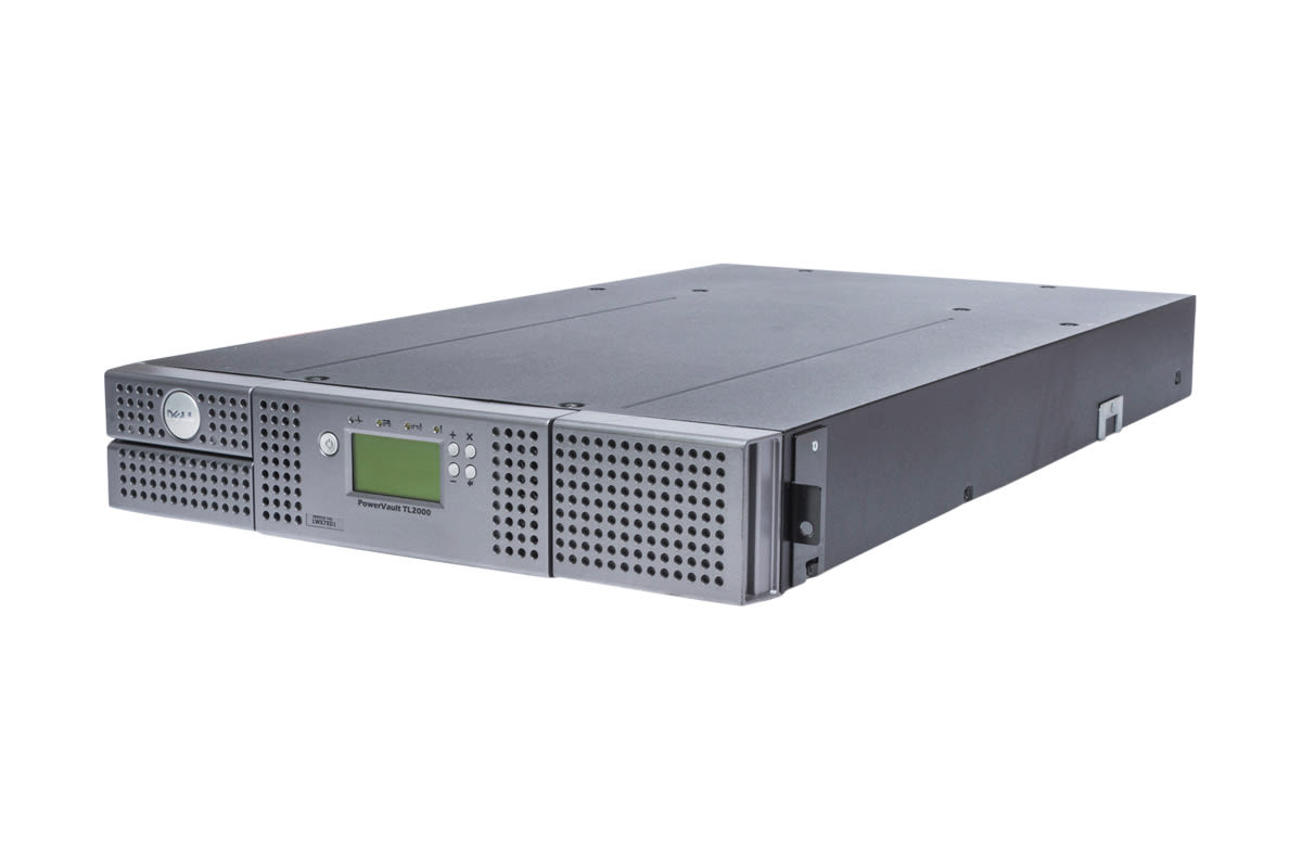 Dell Powervault TL2000 with 1 x LTO-5 SAS Drive