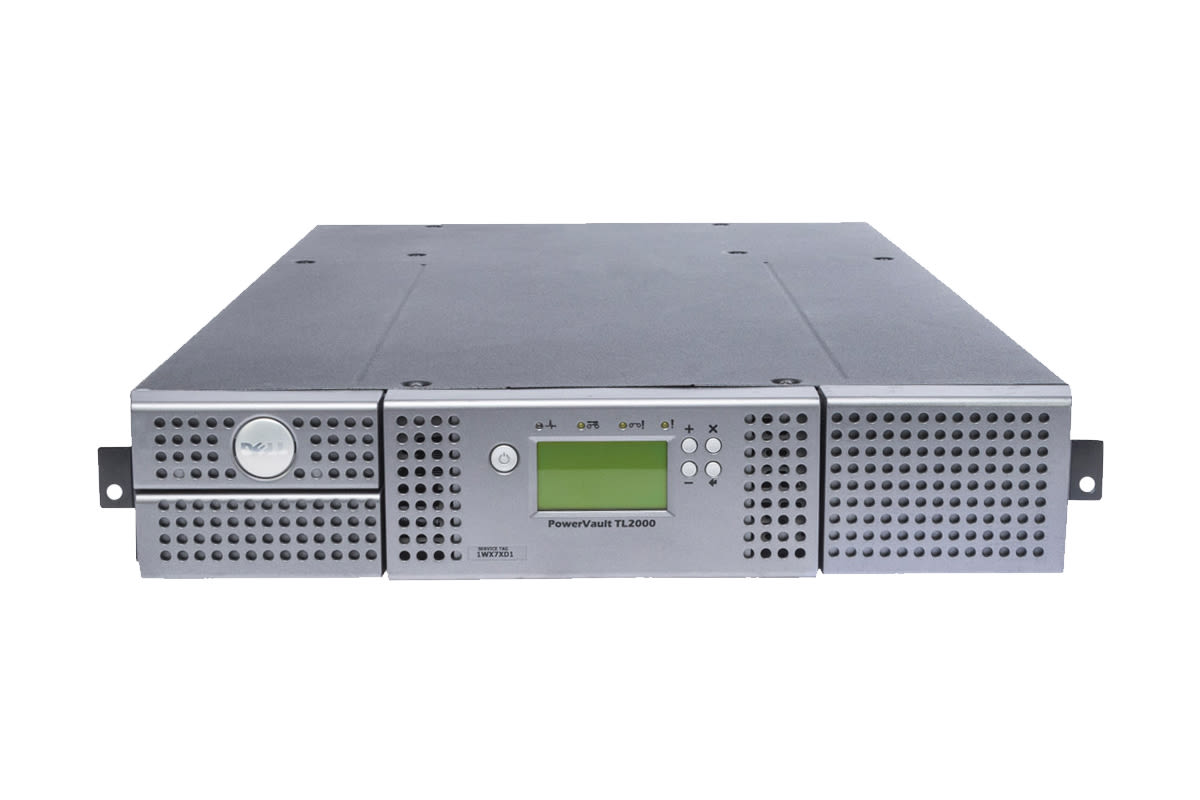 Dell Powervault TL2000 with 1 x LTO-5 SAS Drive