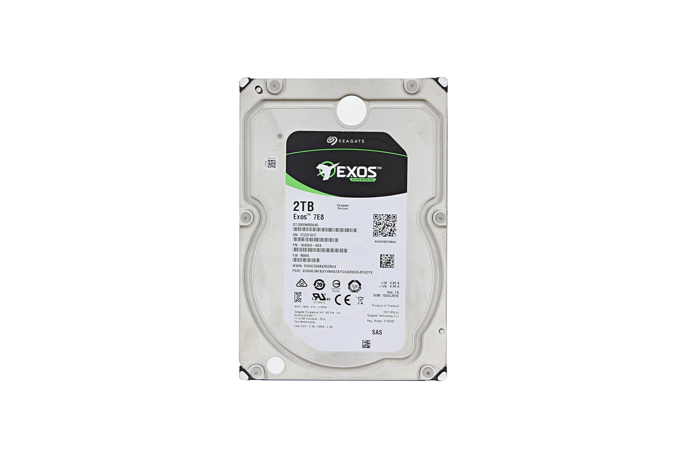 Seagate 2TB SAS 7.2k 3.5" 12G Hard Drive ST2000NM0045 | Buy Online