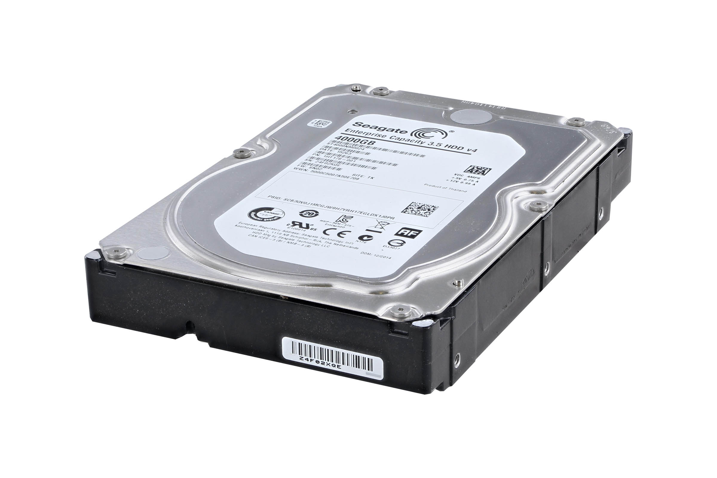 Seagate 4TB SATA 7.2k 3.5" 6G Hard Drive ST4000NM0024 | Buy Online