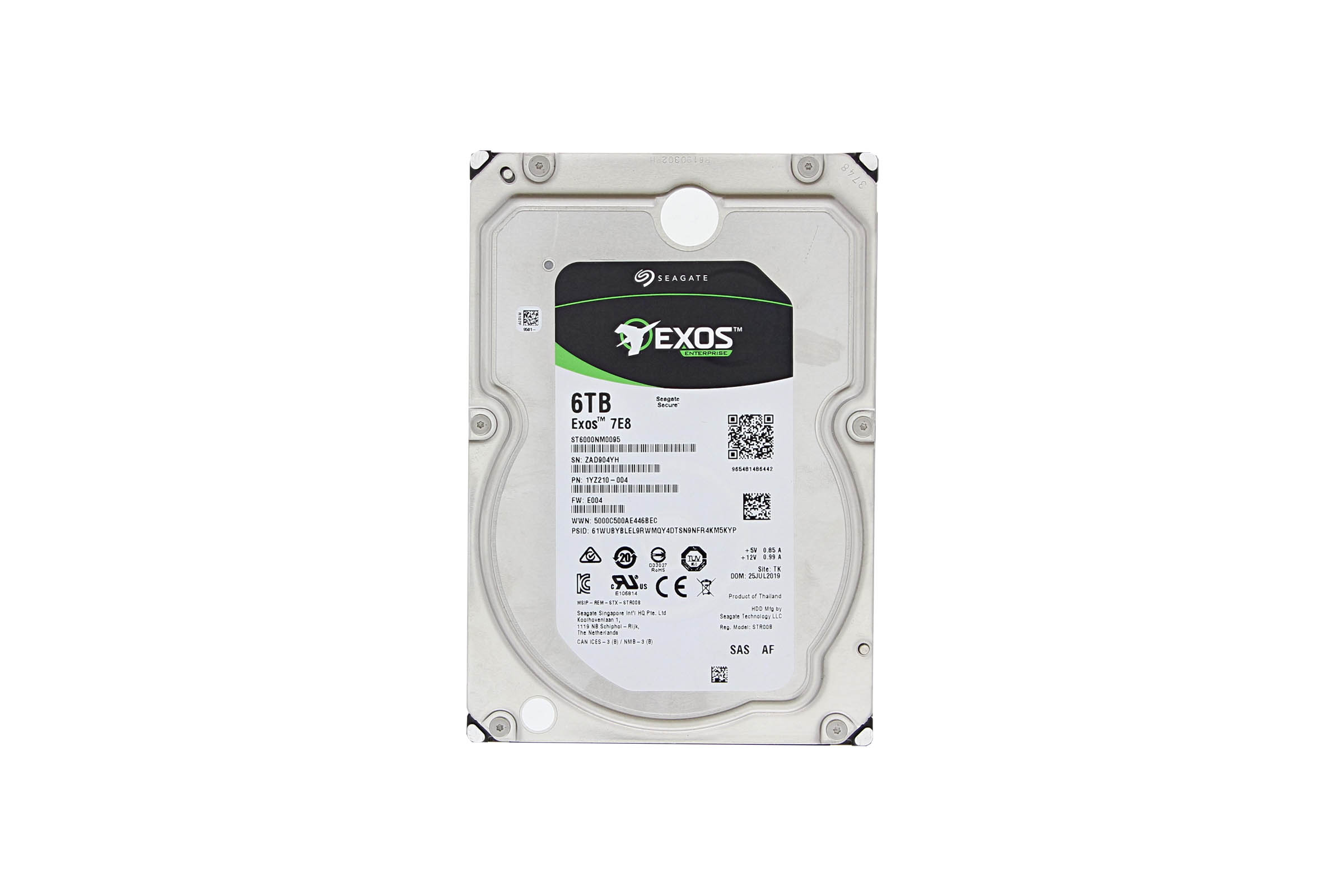 Seagate 6TB SAS 7.2k 3.5" 12G Hard Drive ST6000NM0095 | Buy Online